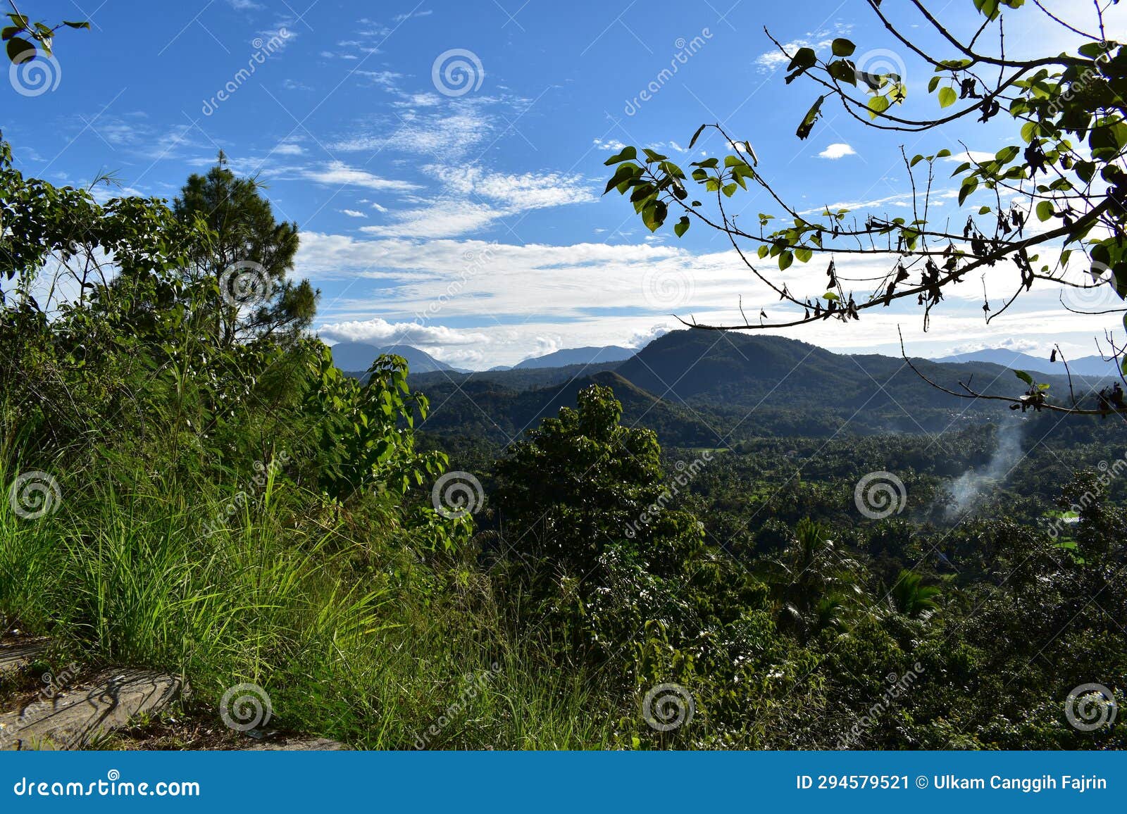 Beautiful Mountains of West Sumatra Stock Image - Image of hill, nature ...