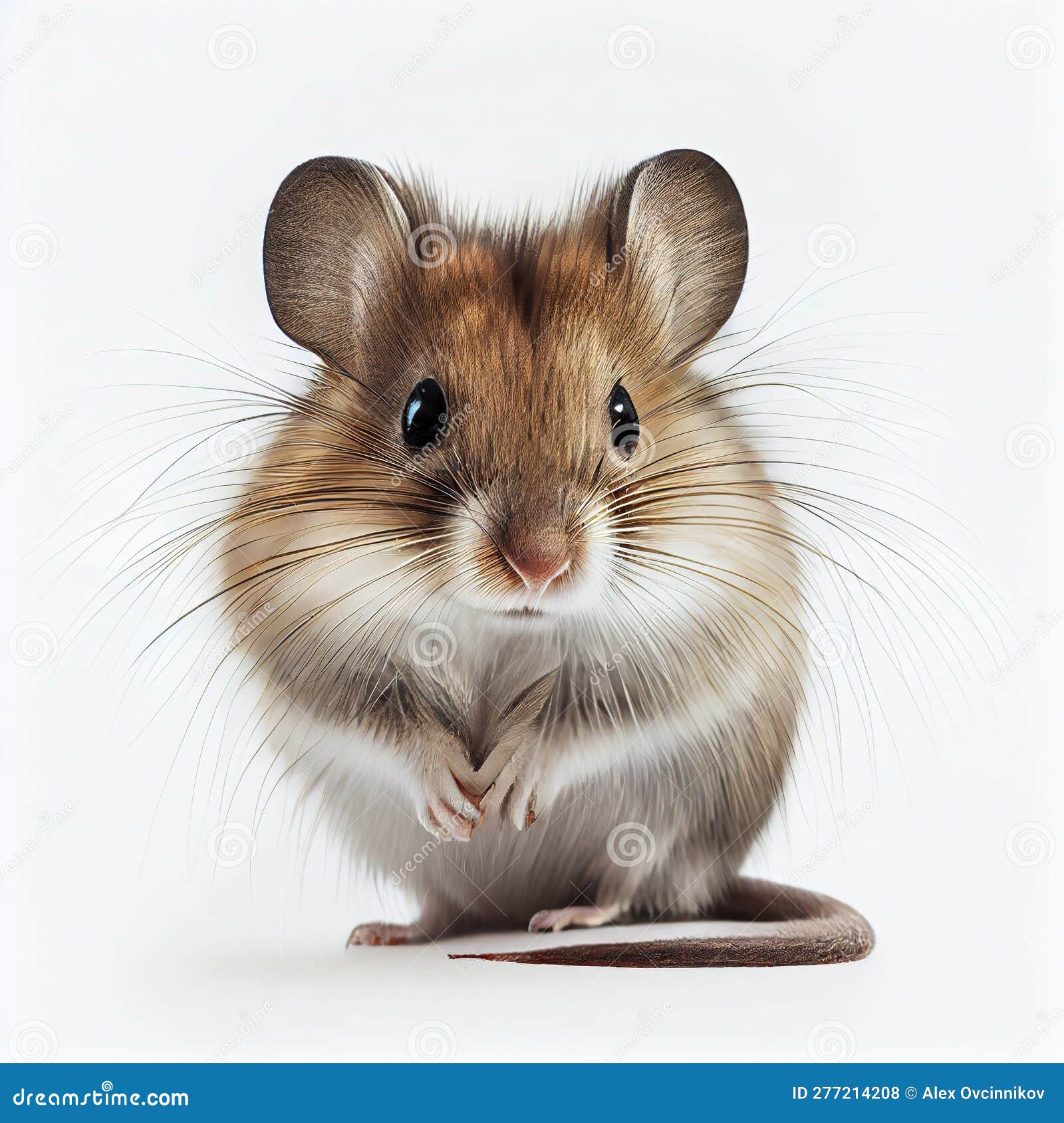 Beautiful Mouse on White Background for Your Next Project. Stock ...