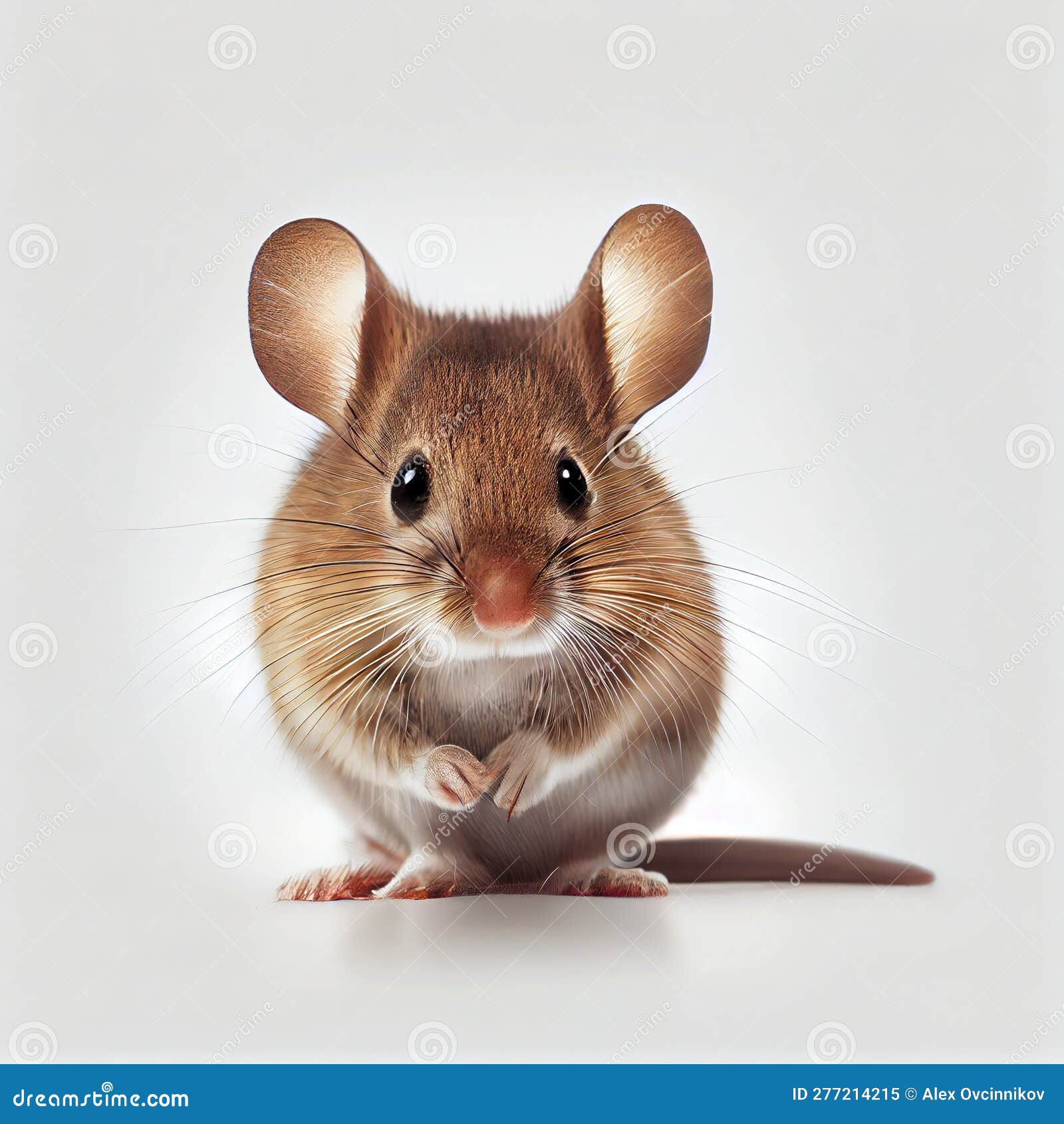 Beautiful Mouse on White Background for Your Next Project. Stock ...