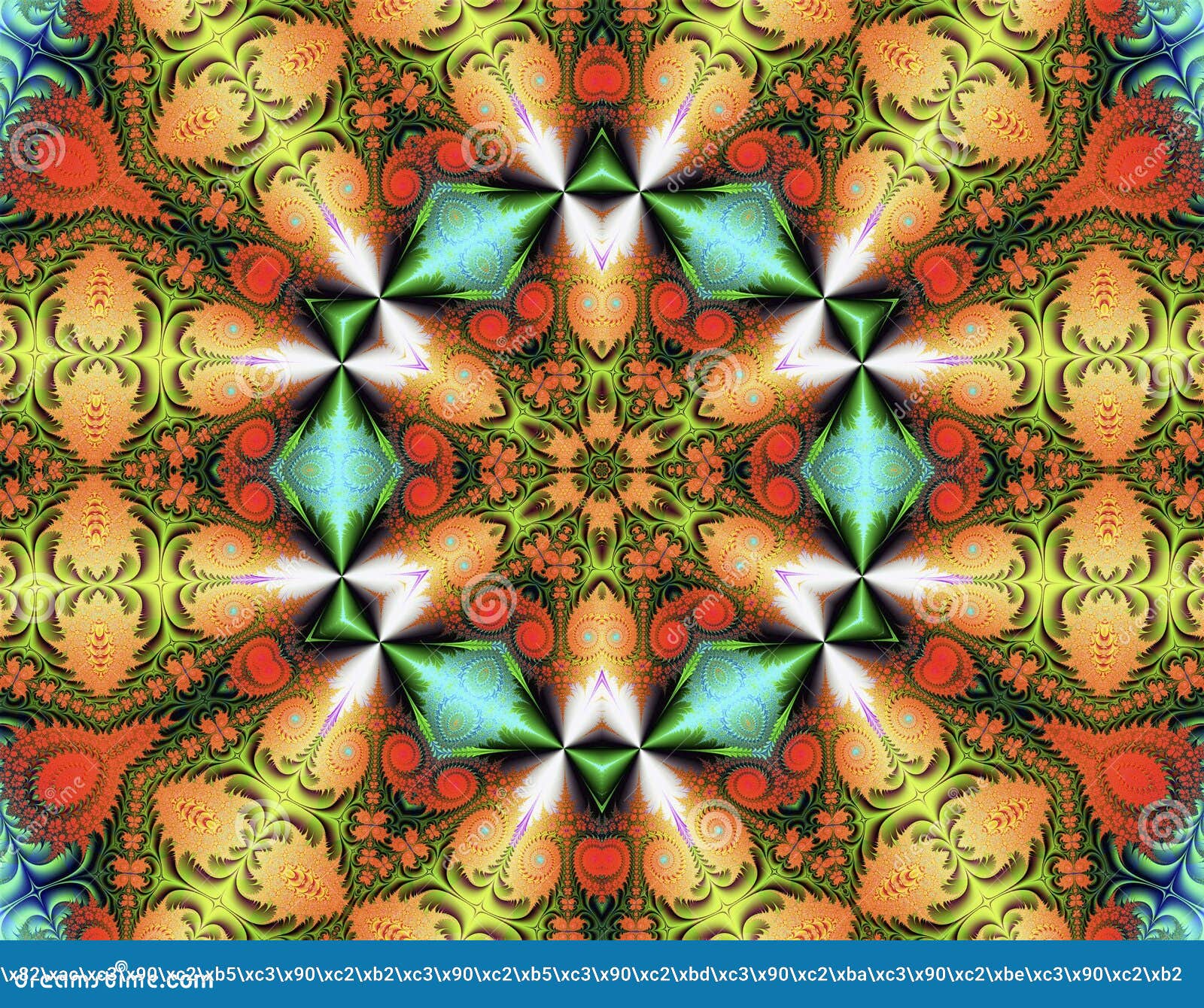 Beautiful Multi-colored Abstract Texture with Various Patterns Stock ...