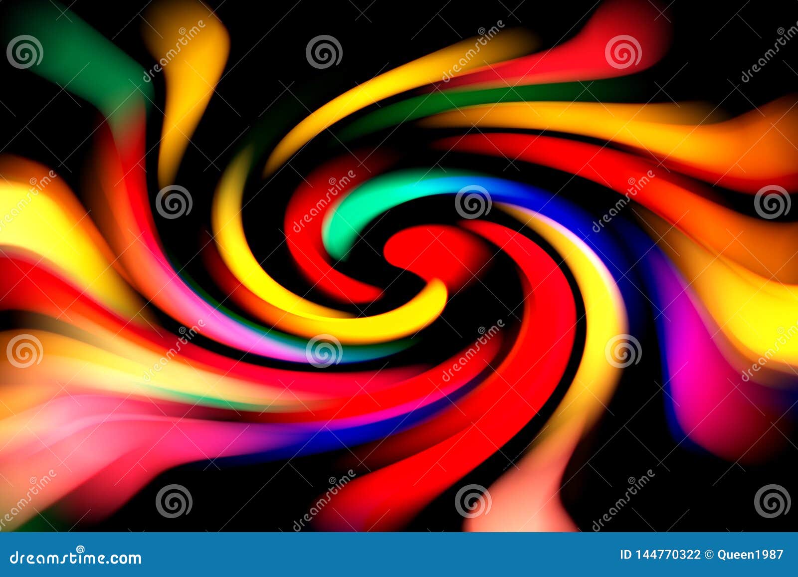Beautiful Multi-colored Abstraction. LED Soft Focus Background Stock ...