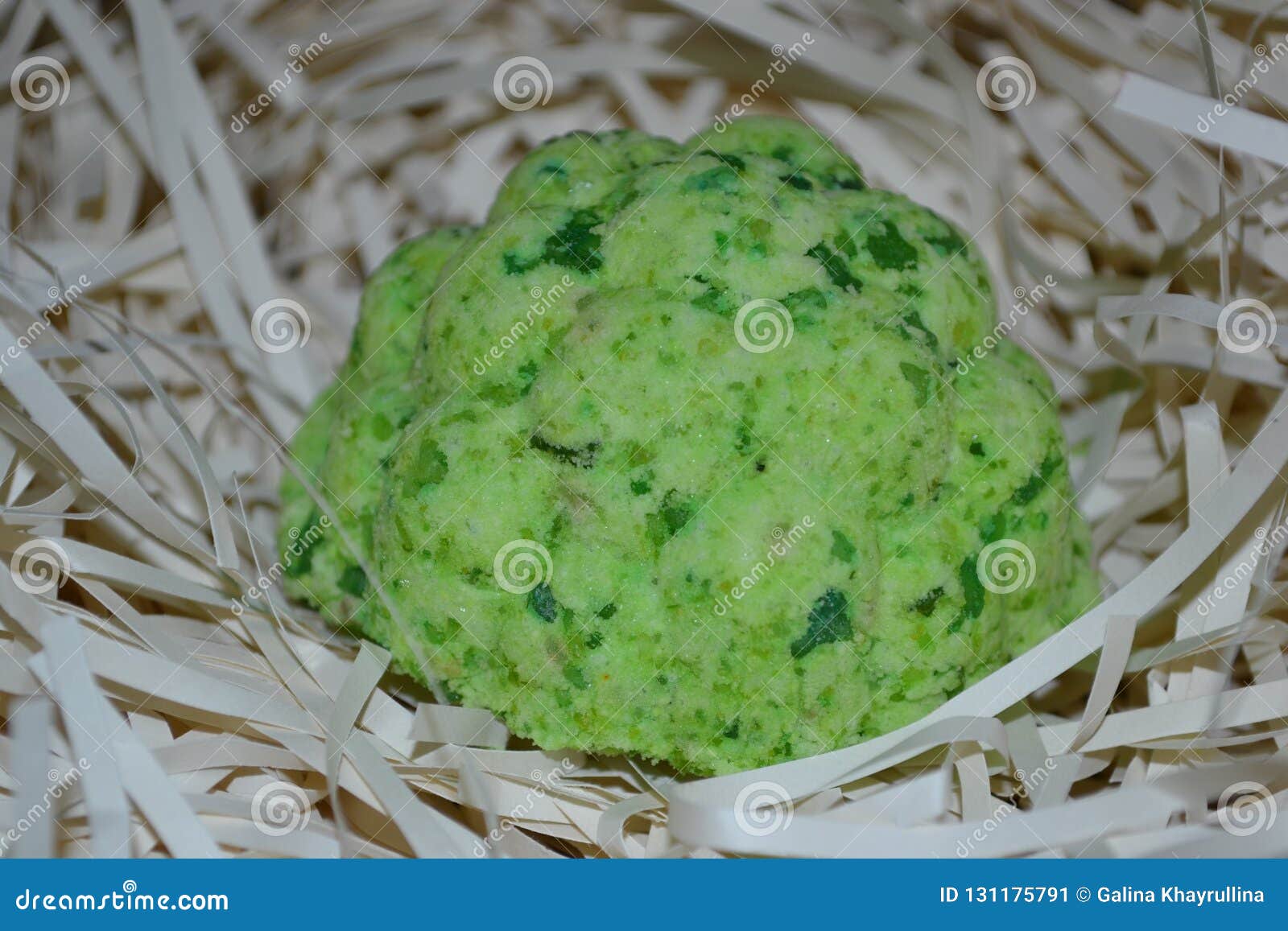 Beautiful Multi-colored Salt Bombs Used for Baths Stock Image - Image ...
