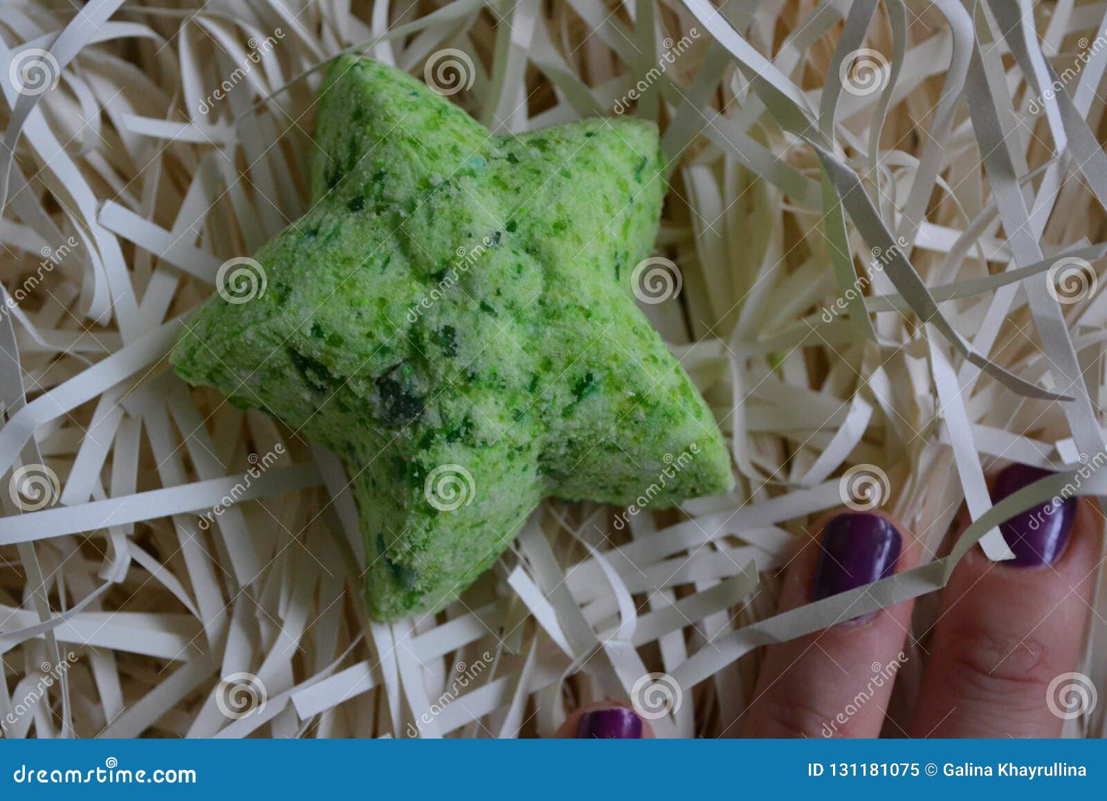 Beautiful Multi-colored Salt Bombs Used for Baths Stock Image - Image ...