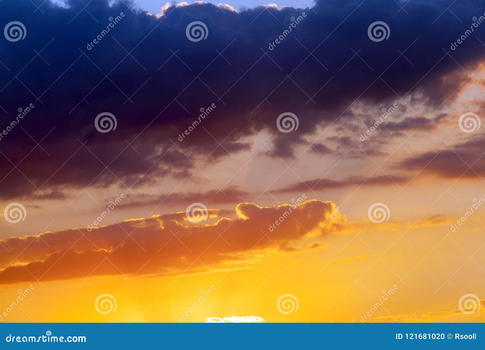 Multi-colored sky stock photo. Image of overcast, nature - 121681020