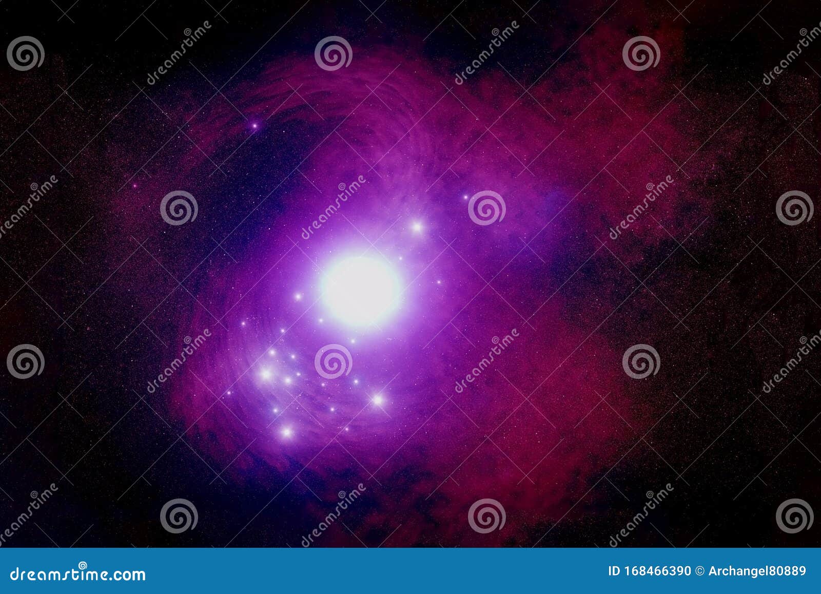 Beautiful Multi-colored Space Nebula. Background Texture Stock Photo ...