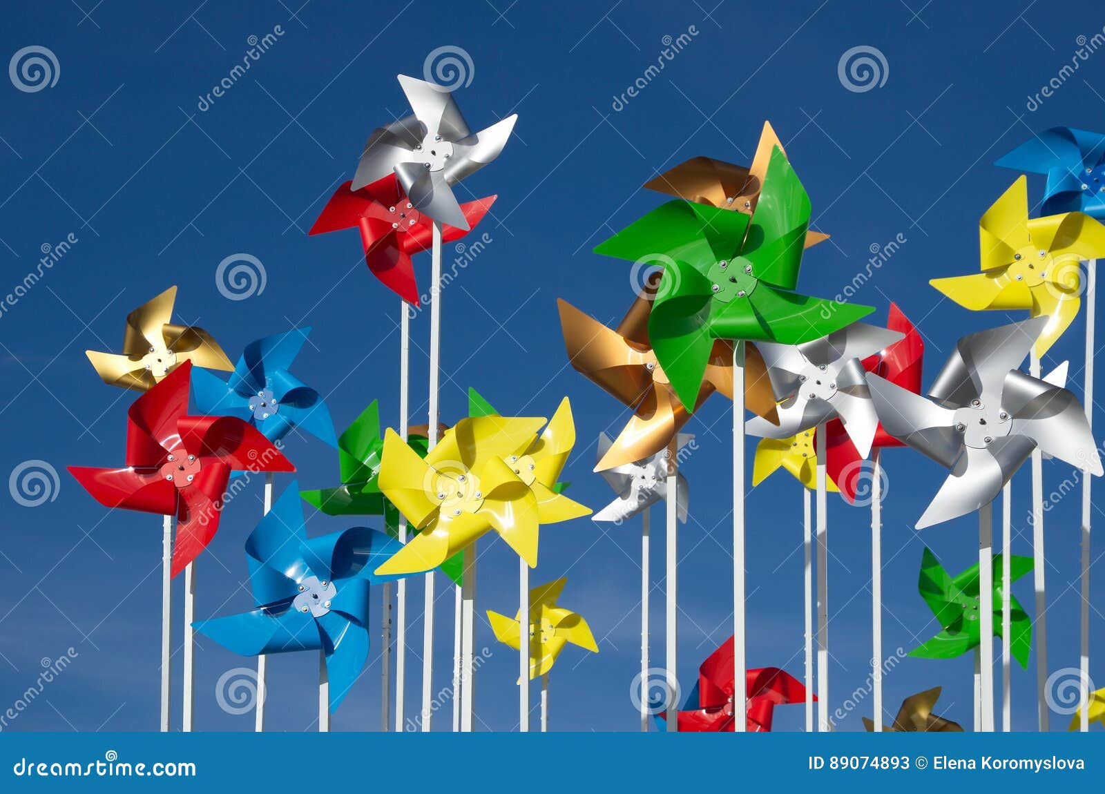 Beautiful Multi-colored Wind Vane Stock Image - Image of decoration ...