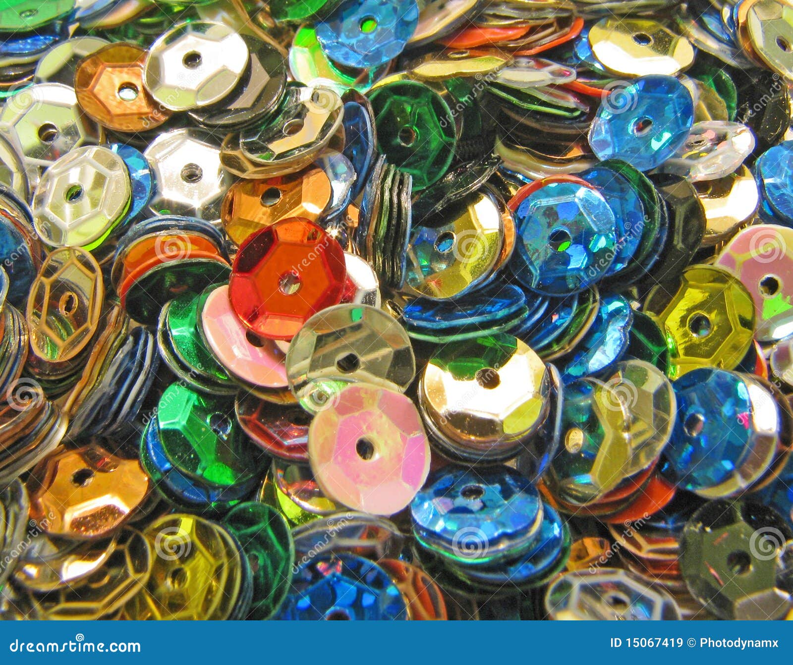 Beautiful Multi Coloured Sequins Stock Image - Image of gold, yellow ...