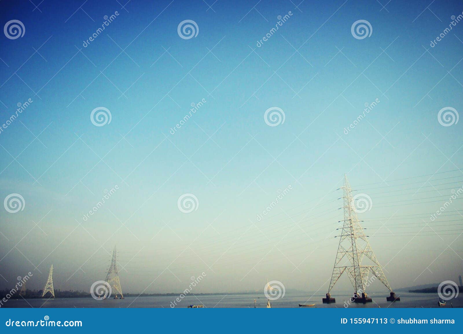 Beautiful Multiple Tower at Beach Editorial Stock Photo - Image of ...