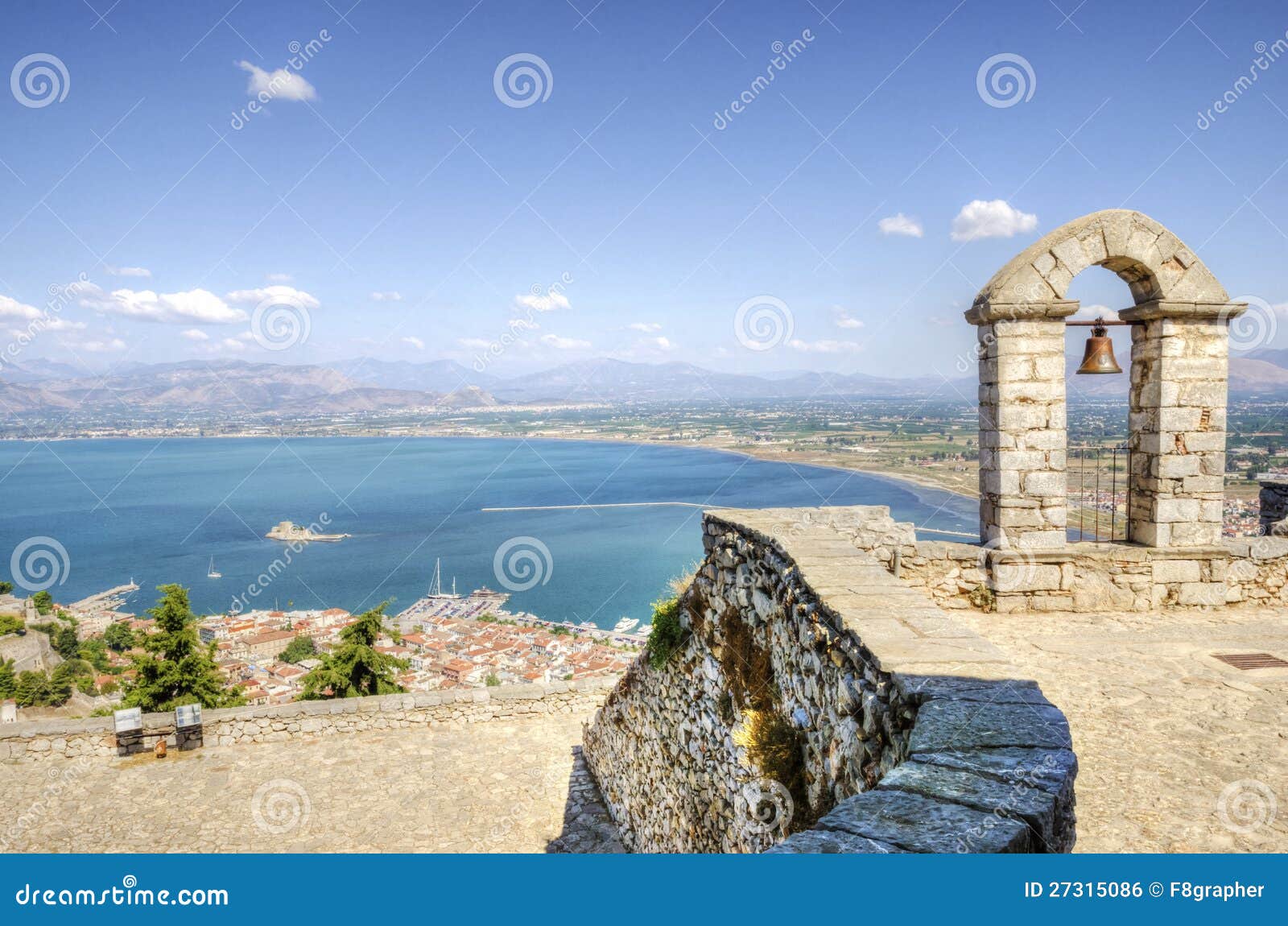 Beautiful Nafplio, Greece stock photo. Image of monument - 27315086