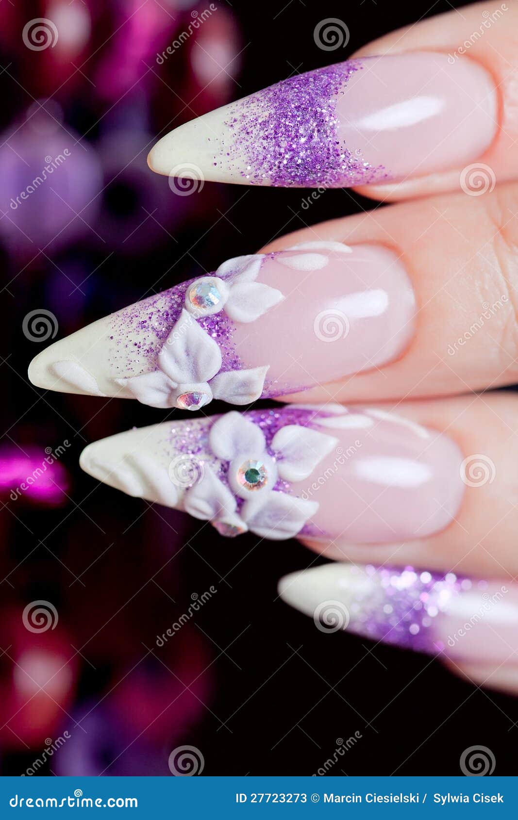 Beautiful nails stock image. Image of treatment, wellness - 27723273