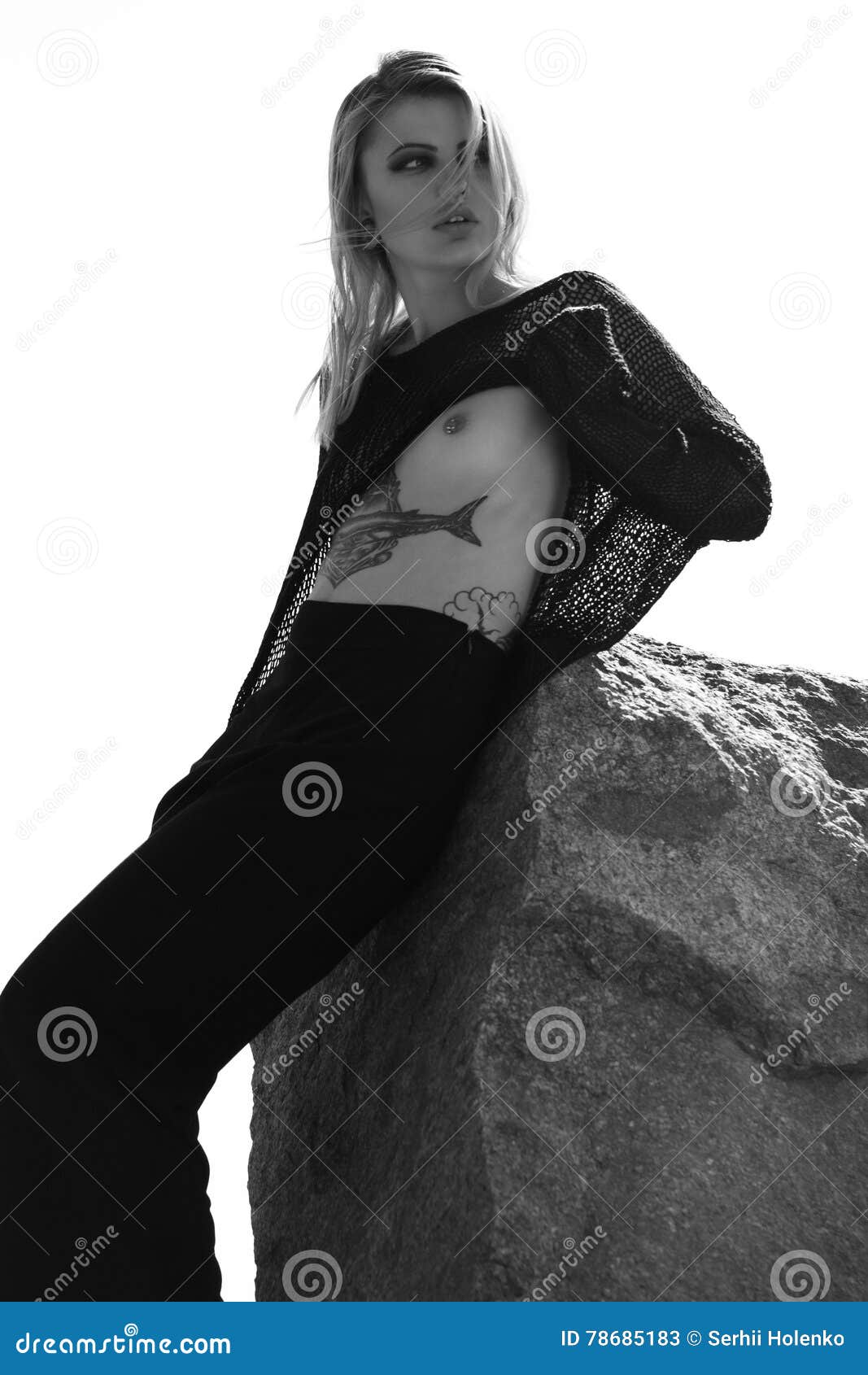 Beautiful Naked Girl In Nature Stock Image Image Of Elegant Erotic
