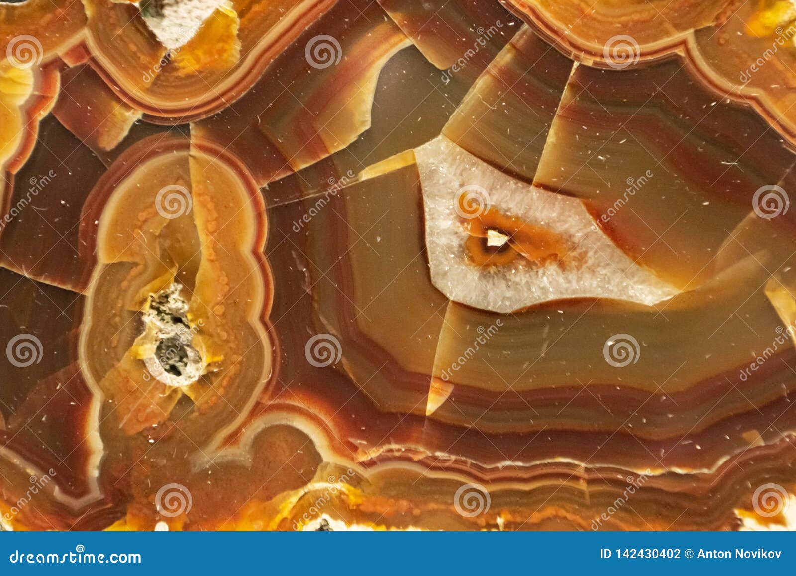 Beautiful Natural Agate Pattern. Background Stock Photo - Image of ...