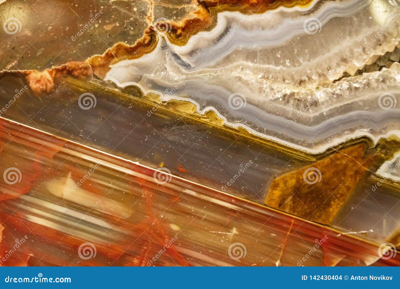 Beautiful Natural Agate Pattern. Background Stock Photo - Image of ...