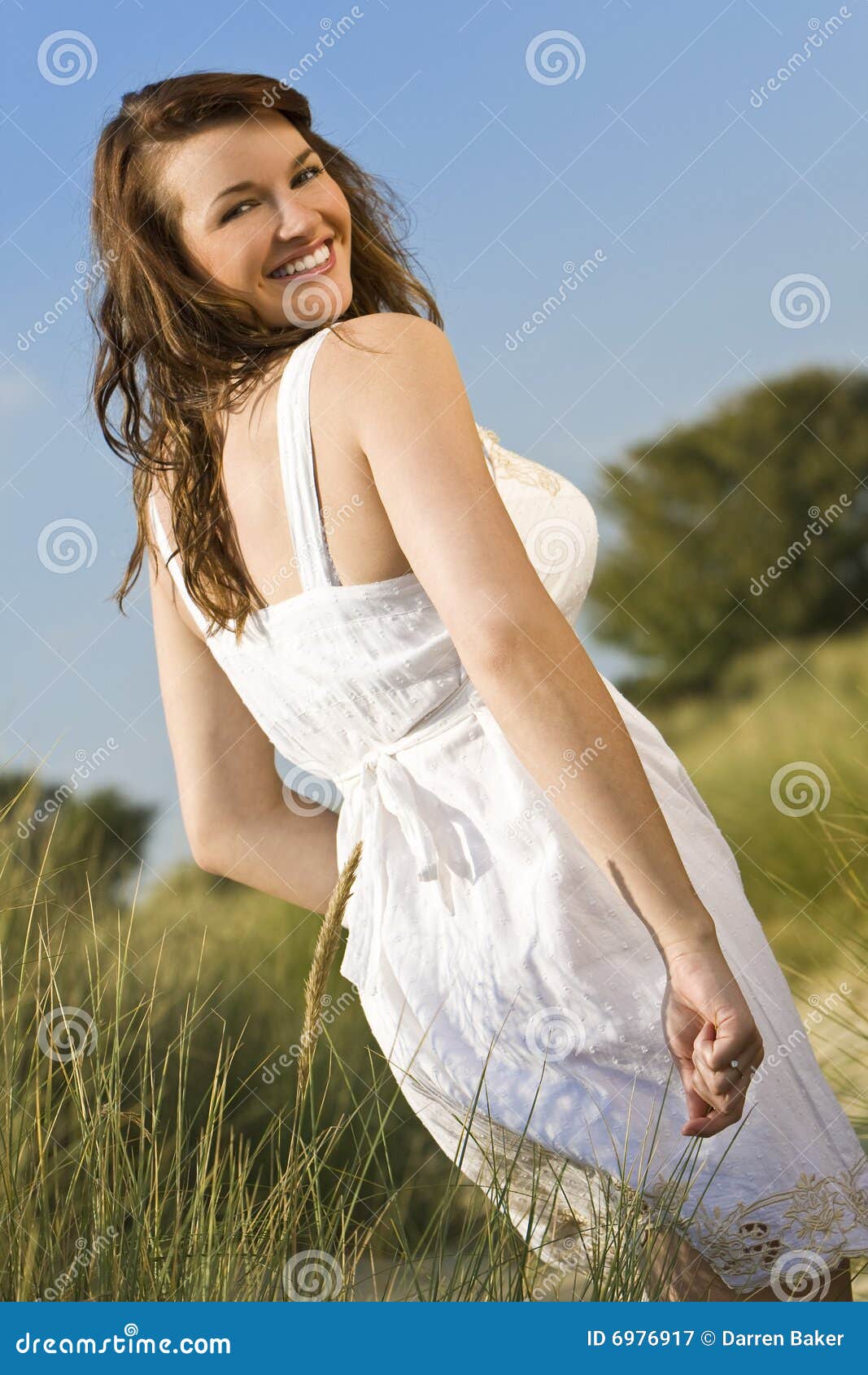 Beautiful Natural Laughter stock image. Image of hair - 6976917