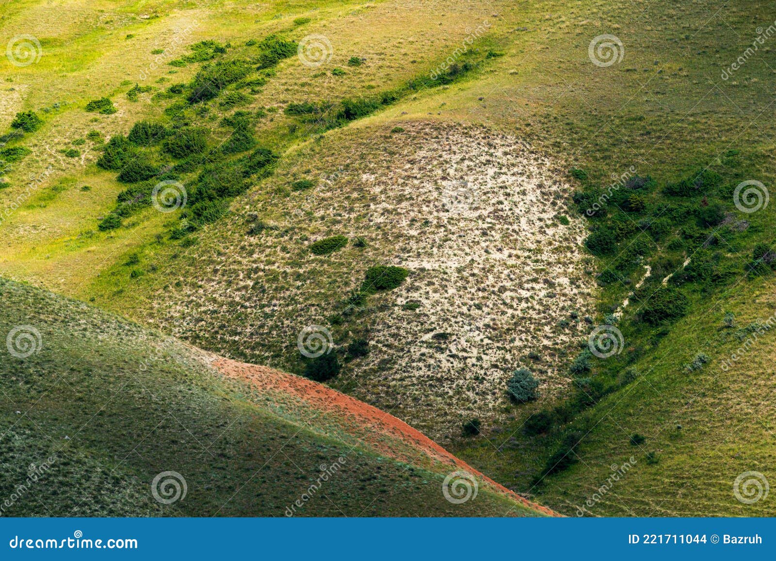 Beautiful Natural Pattern of Mountains Stock Photo - Image of colorful ...