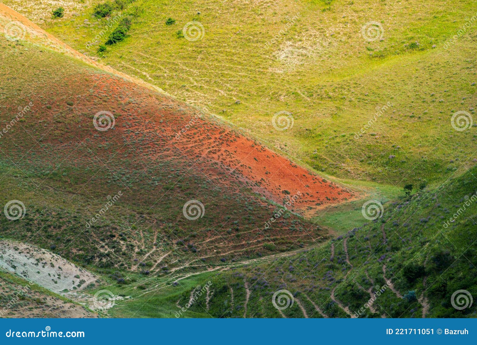 Beautiful Natural Pattern of Mountains Stock Image - Image of nature ...