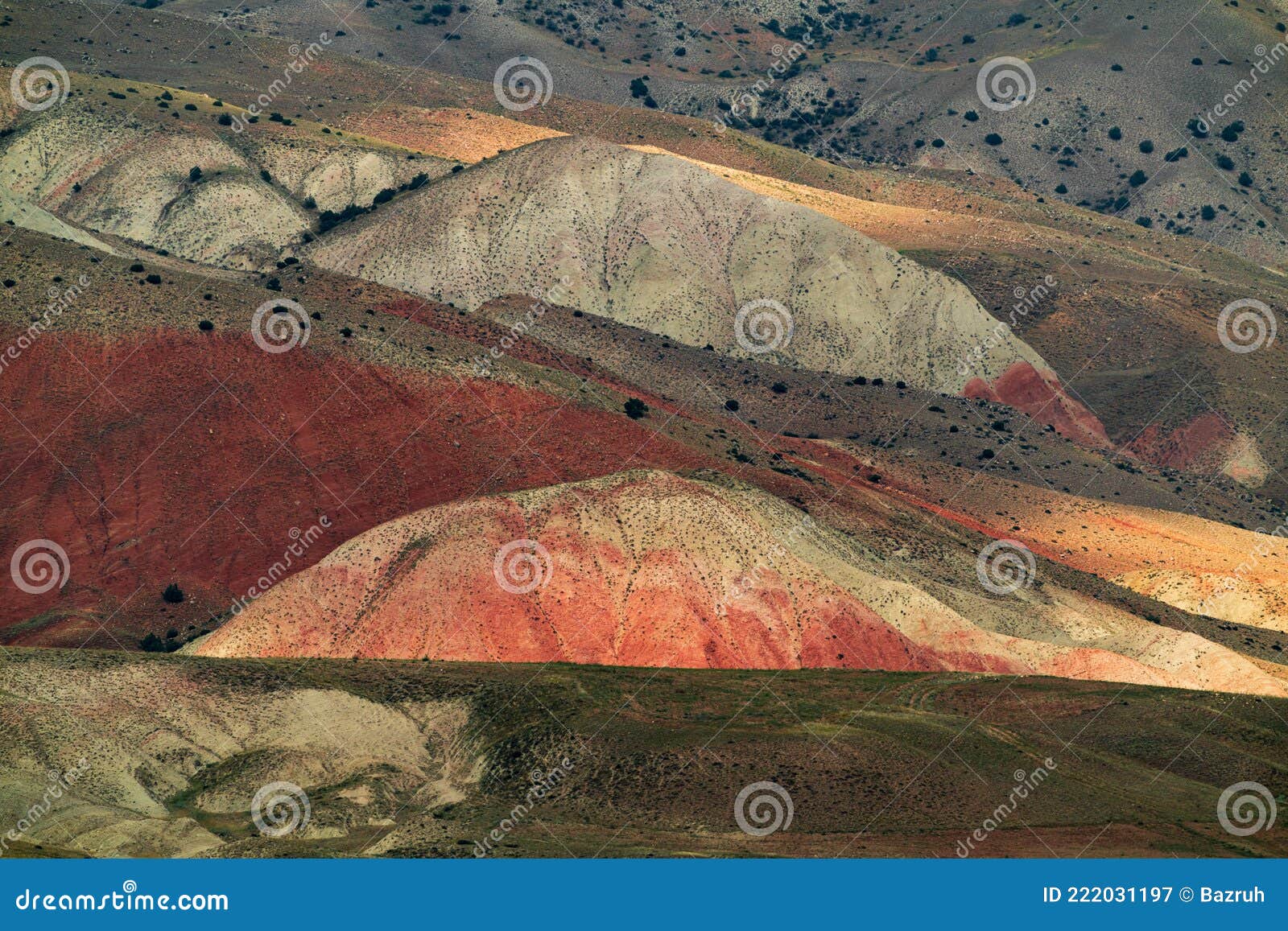 Beautiful Natural Pattern of Mountains Stock Image - Image of ecology ...