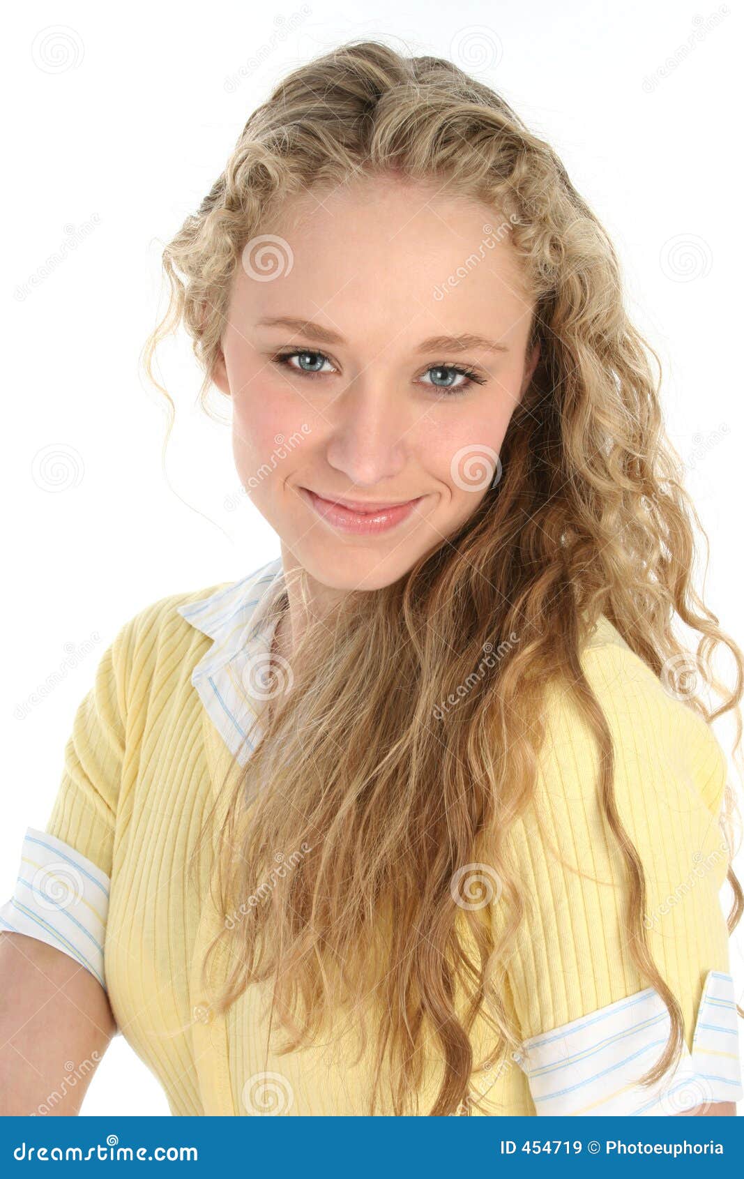 Beautiful Natural Pretty Woman Stock Image - Image of beautiful, happy ...