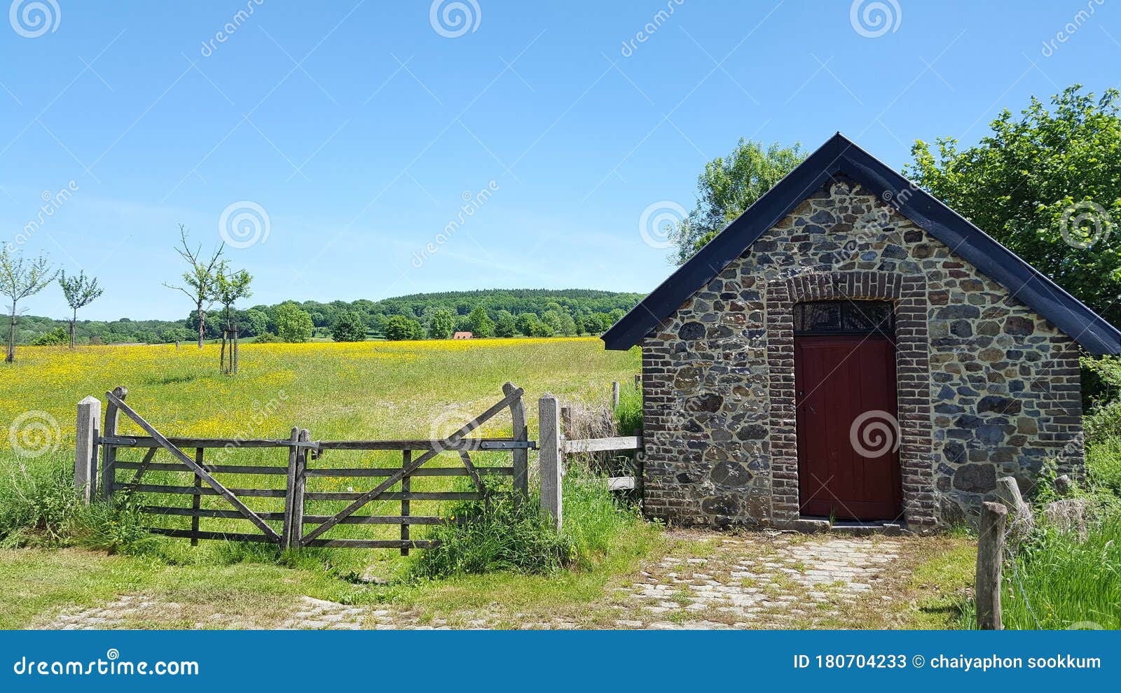 Beautiful Natural Scenery, Pleasant To Look at Stock Image - Image of ...