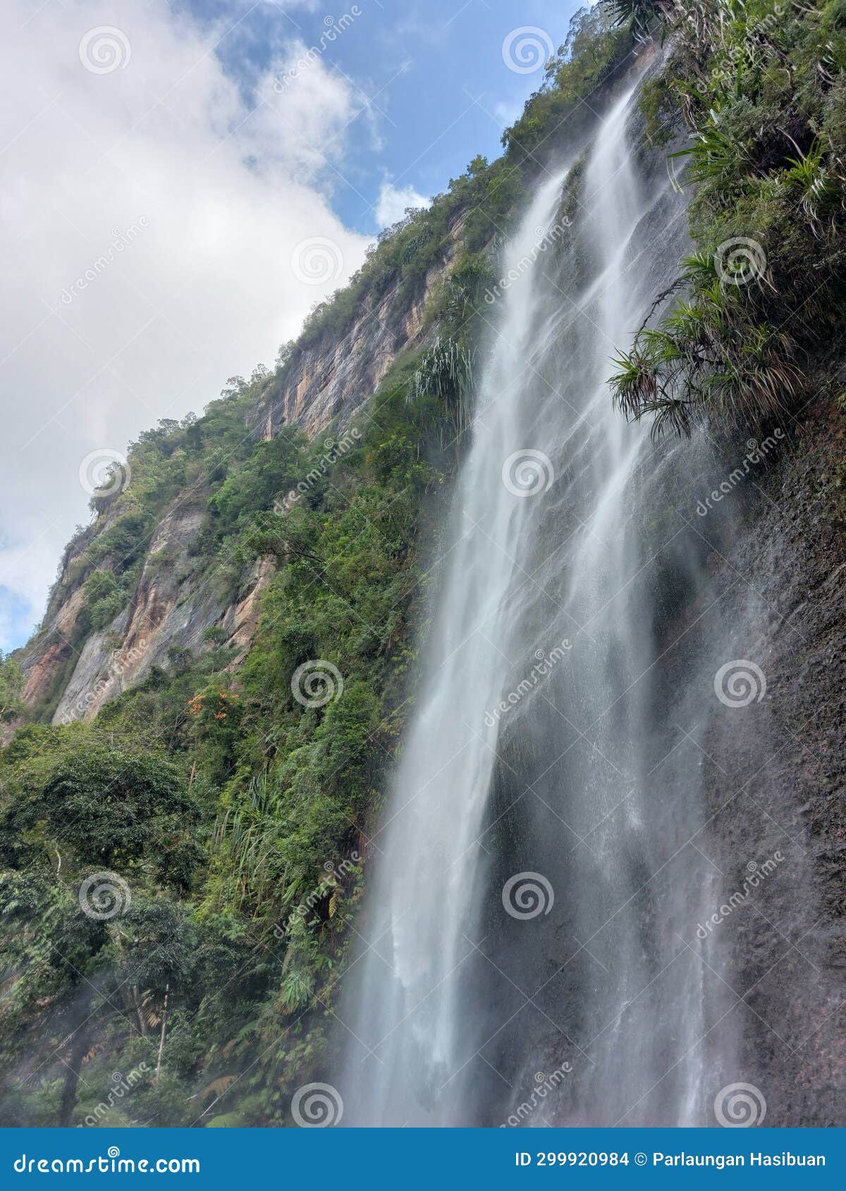A Beautiful and Natural Waterfall that Has Not Been Touched by Humans ...