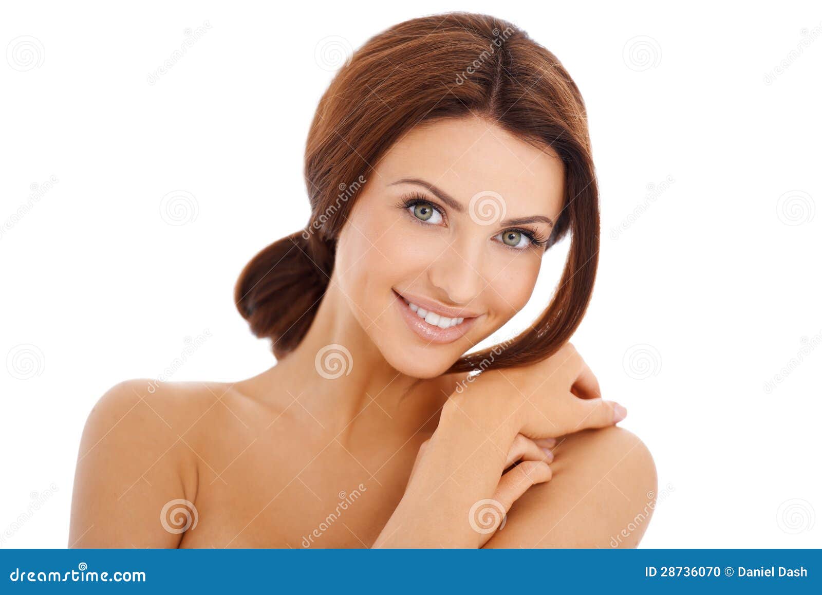 Beautiful natural woman stock photo. Image of femininity - 28736070