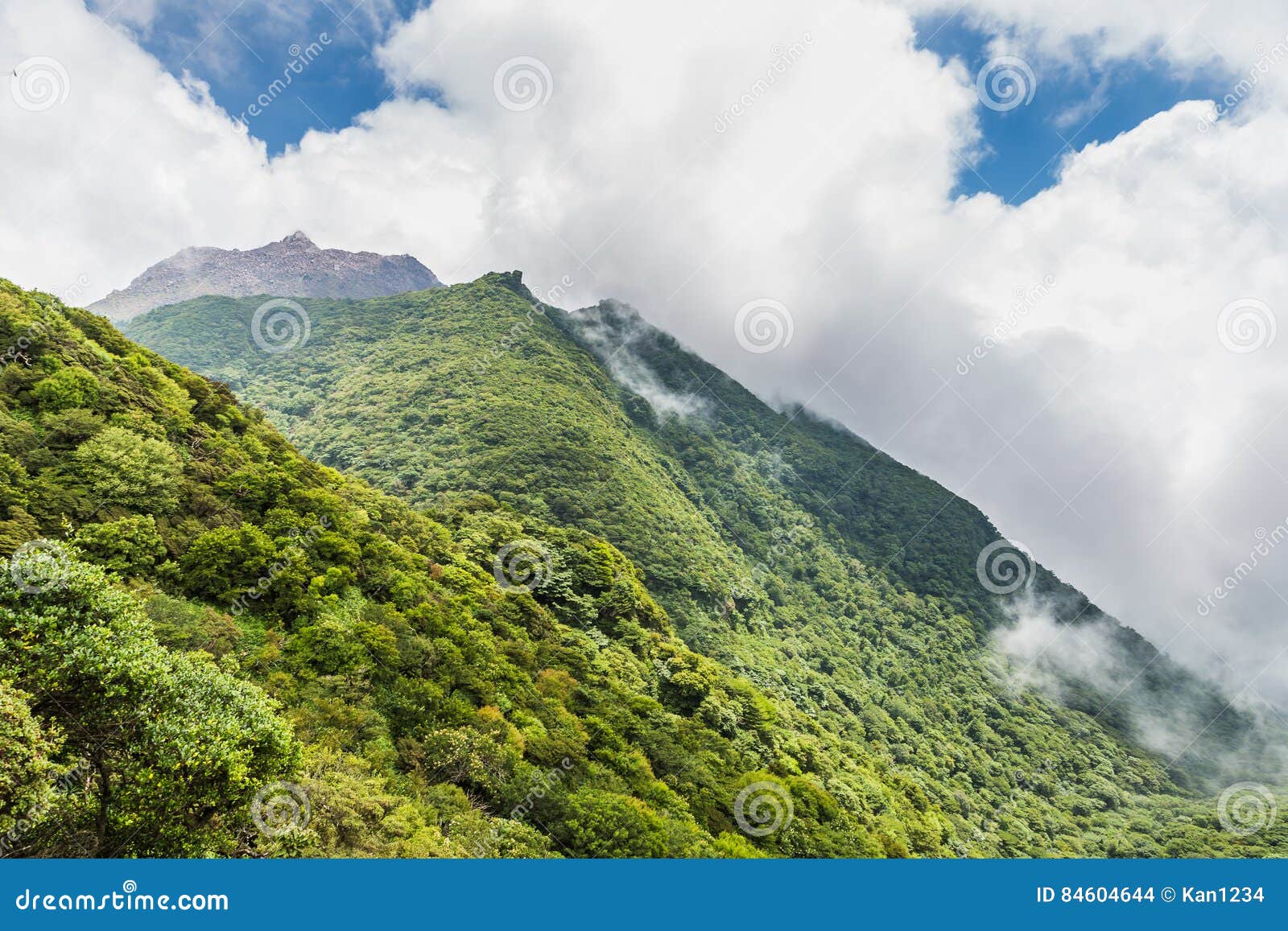 Beautiful Nature of Mount Unzen in Kumamoto Stock Photo - Image of ...