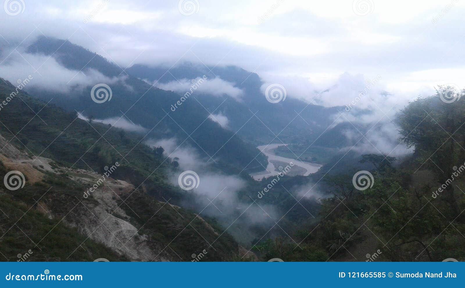 Beautiful nature of Nepal stock image. Image of nepal - 121665585