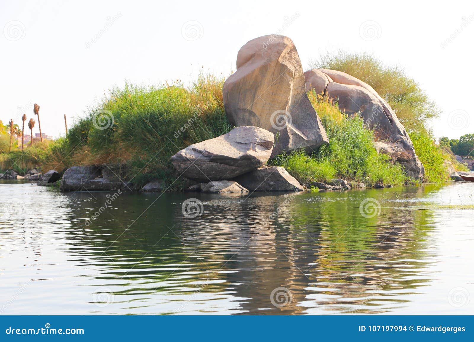 Nile River Aswan, Egypt stock photo. Image of africa - 107197994
