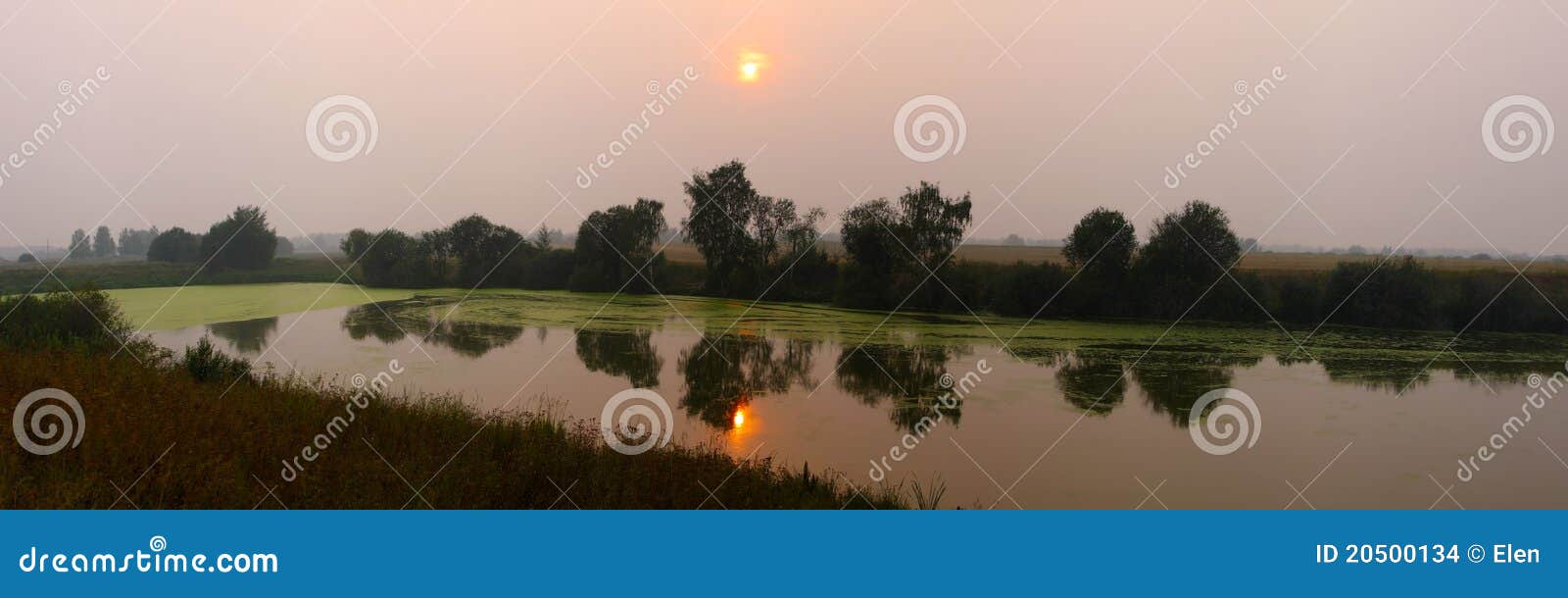 Beautiful Nature, Panoramic Scenery Stock Photo - Image of rise, clouds ...