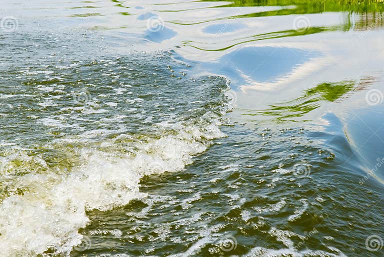 Beautiful Nature River Stream Background Stock Image - Image of ...