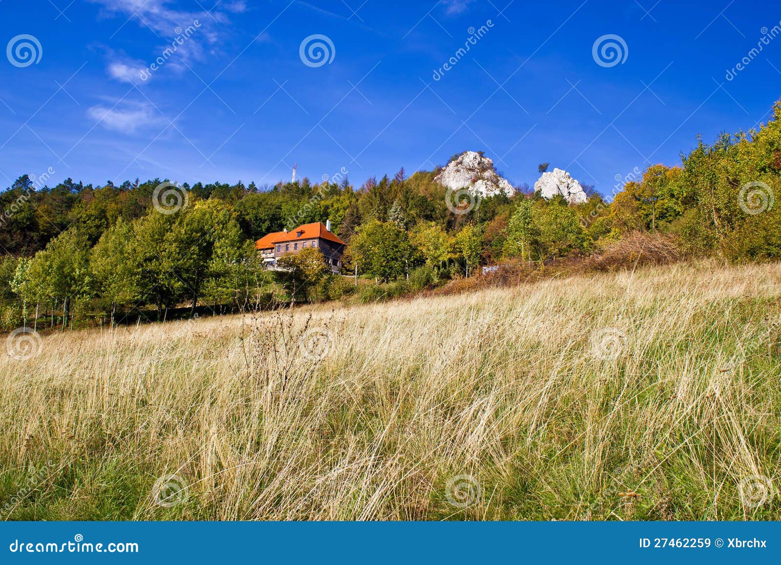 Beautiful Nature Scenery of Kalnik Mountain Stock Image - Image of ...
