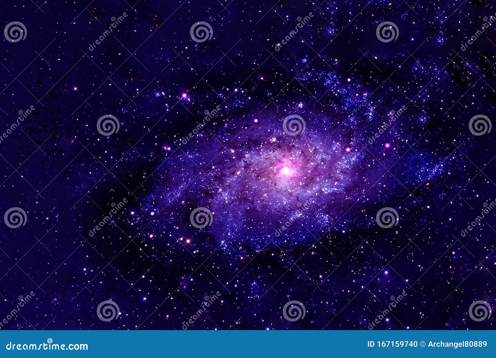 Beautiful Nebula in Deep Space. Elements of this Image Were Furnished ...