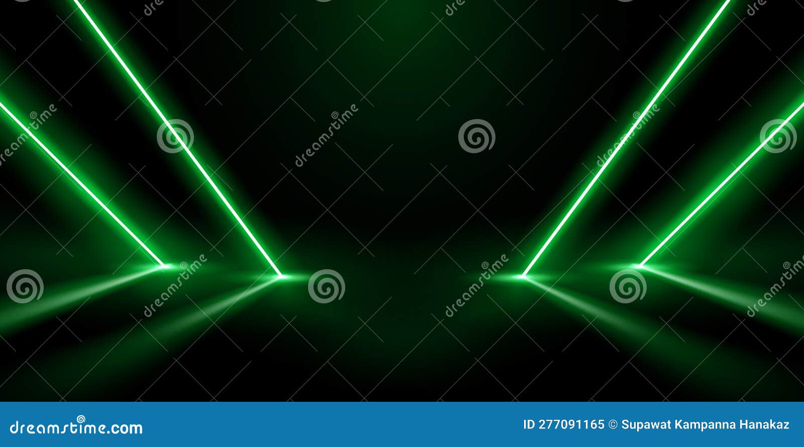 Beautiful Neon Light Effect Design Vector Illustration on Black ...