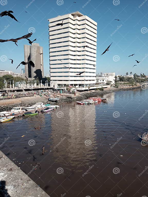 Beautiful Neti Jeti Sea View Karachi Stock Image - Image of port, jeti ...