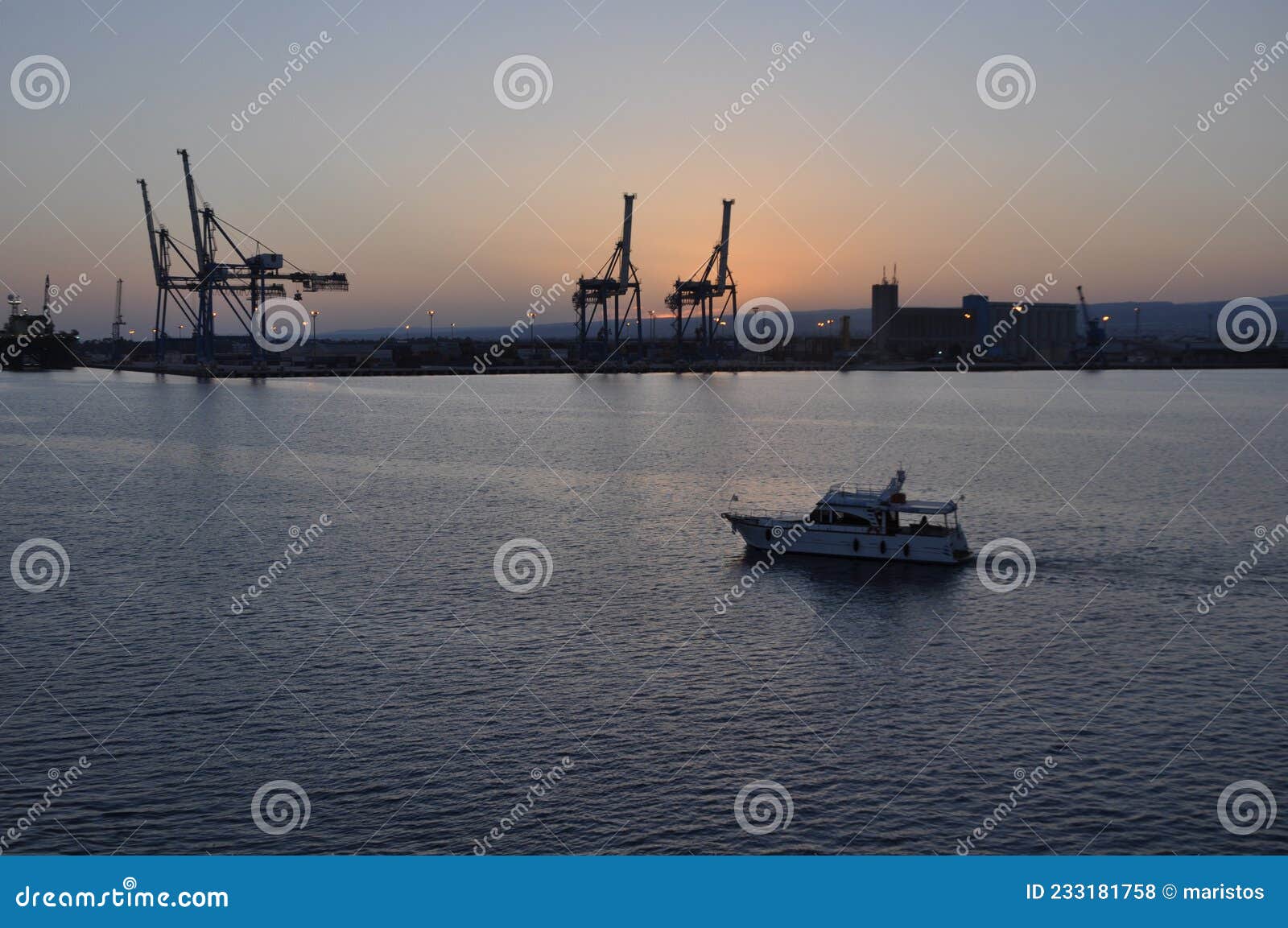 The Beautiful New Port Limassol in Cyprus Editorial Stock Photo - Image ...