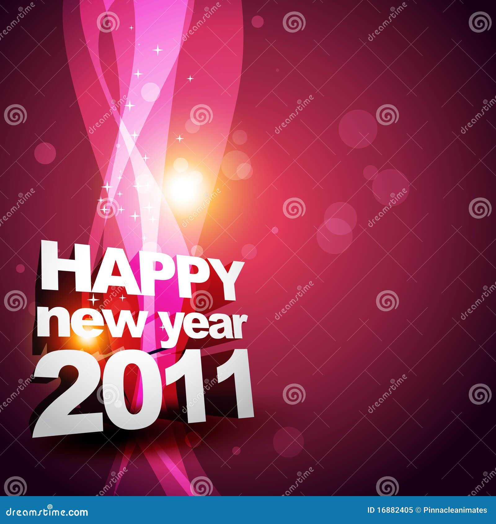 Beautiful new year design stock vector. Illustration of celebration ...