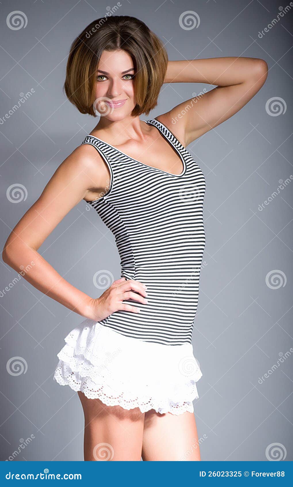 Beautiful nice woman stock image. Image of black, nice - 26023325