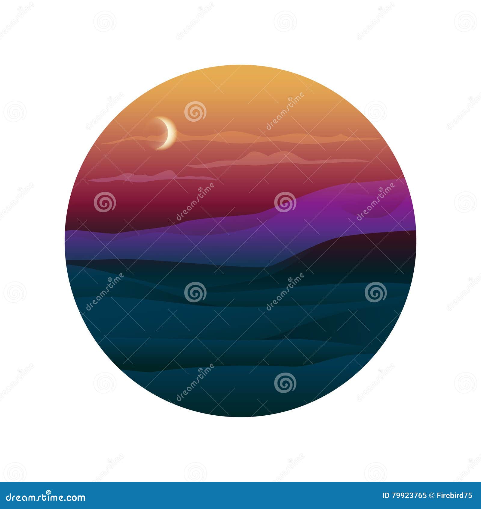 Map Of The Sahara Desert And Sahel Zone Vector Illustration ...
