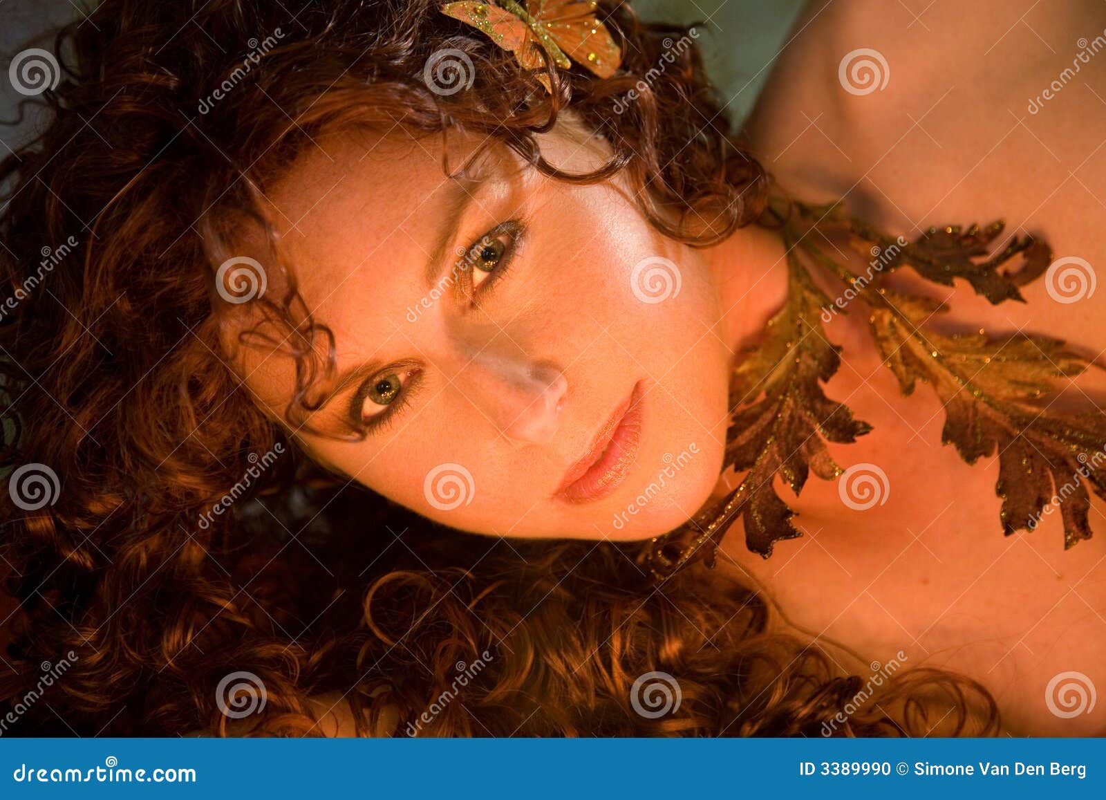 Beautiful nimf stock photo. Image of candle, serenity - 3389990