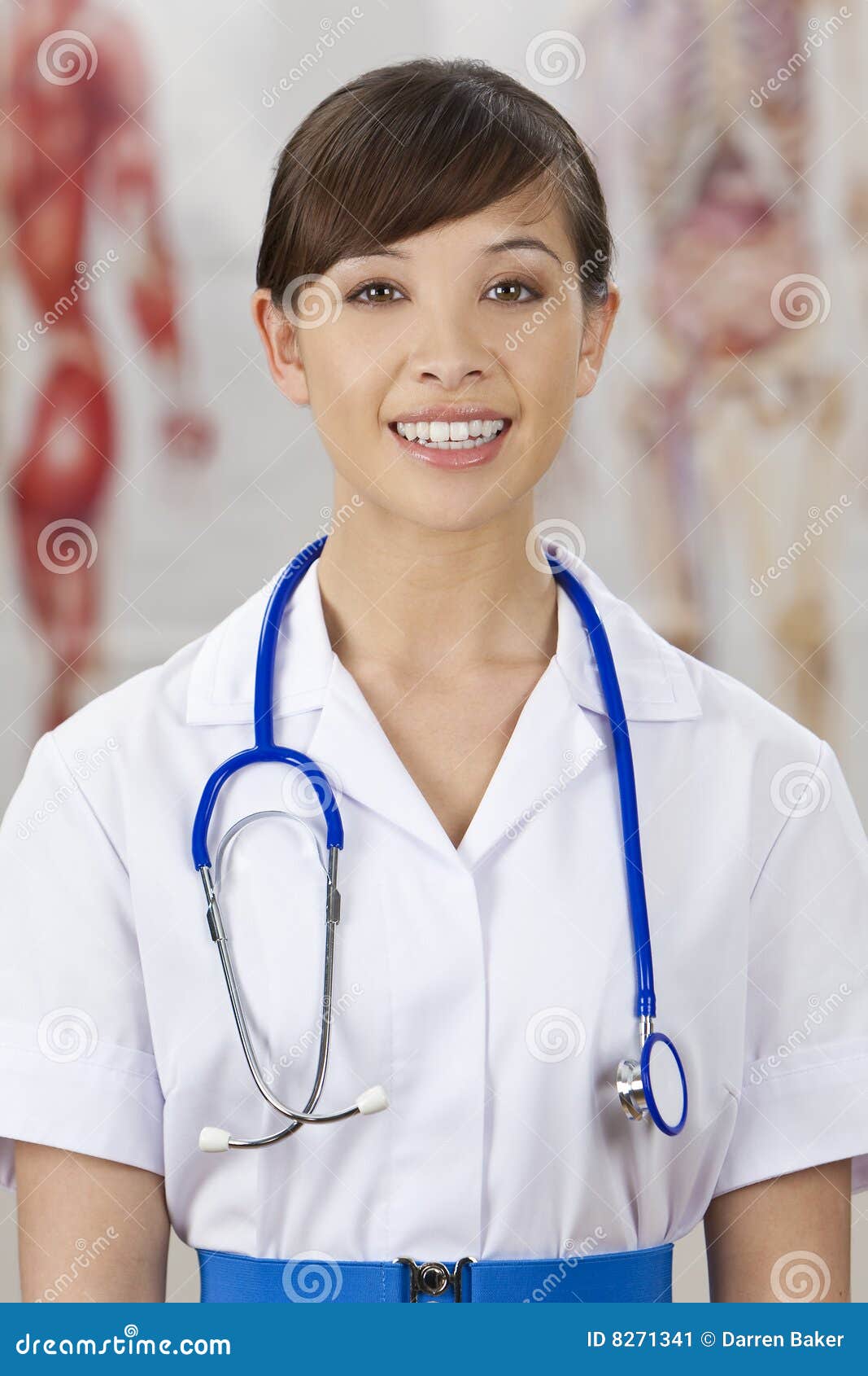 Beautiful Nurse stock image. Image of clinician, physician - 8271341
