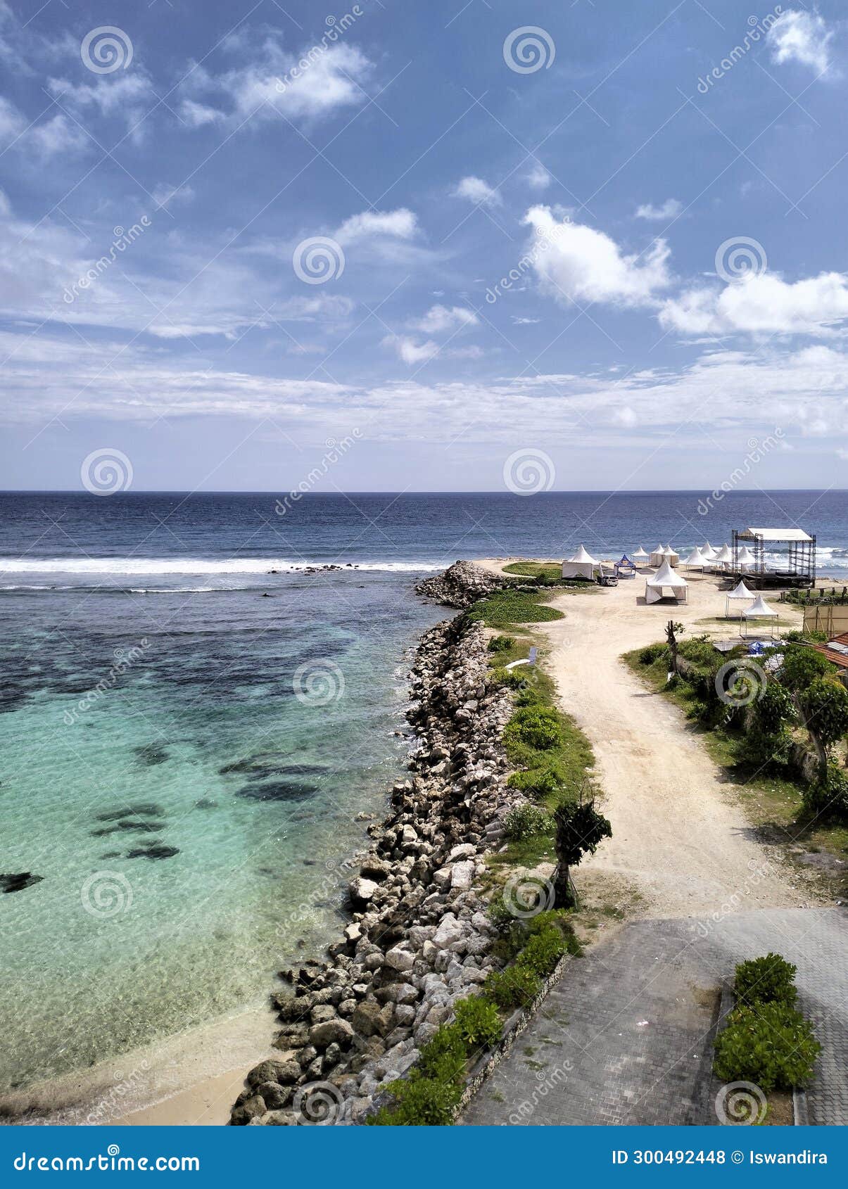 Beautiful Ocean in Bali Love Peace Stock Photo - Image of bali, love ...