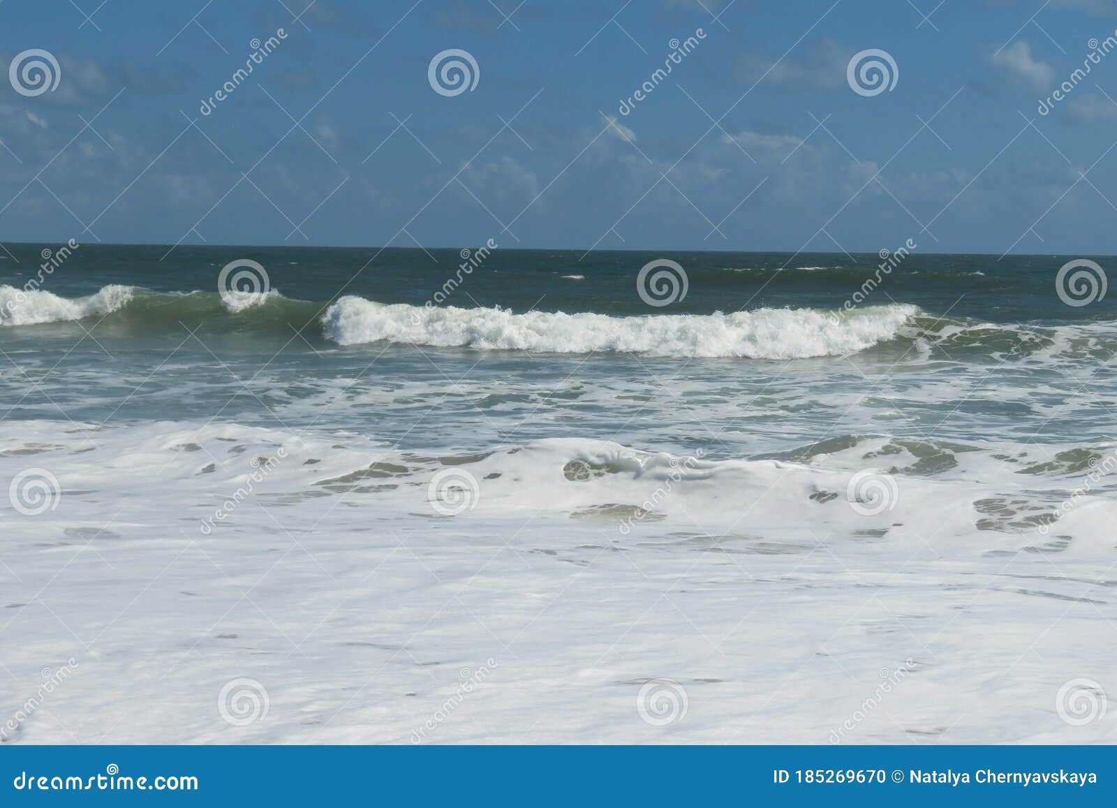 Beautiful Ocean View on Florida Beach Stock Photo - Image of tropical ...