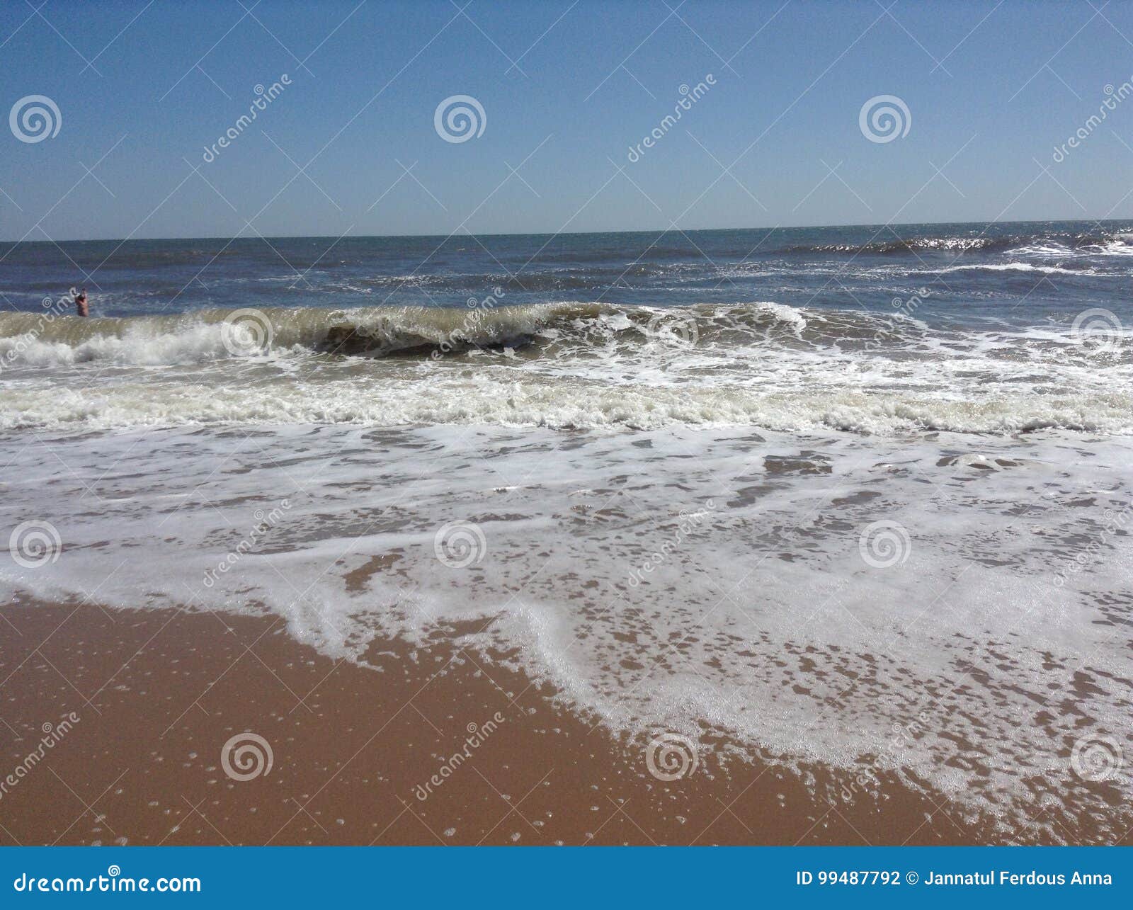 Beautiful ocean view stock photo. Image of wave, coast - 99487792