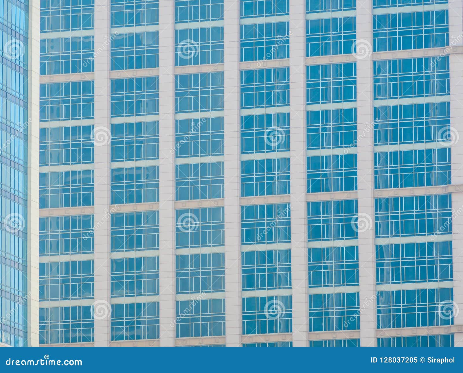 Beautiful Office Building and Architecture with Window Pattern E Stock ...