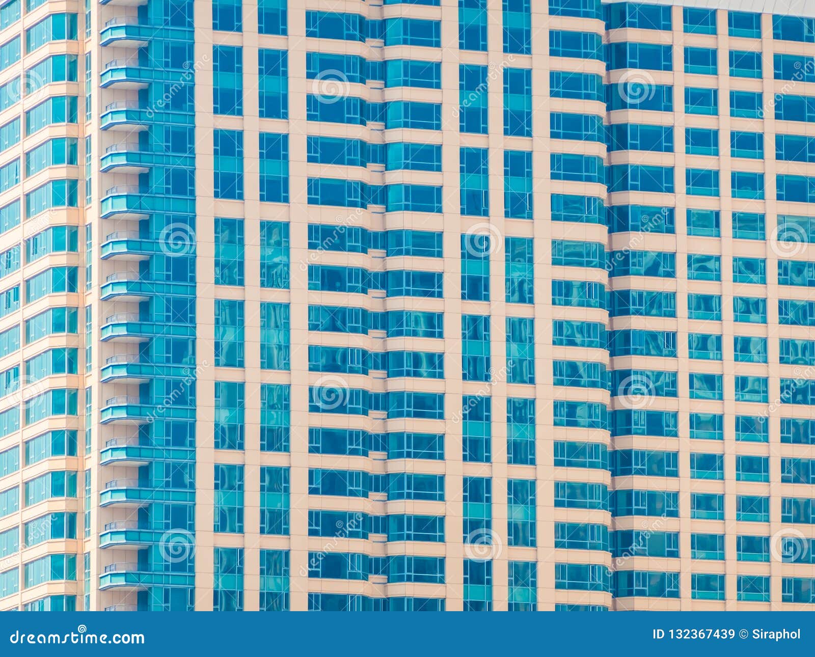 Beautiful Office Building and Architecture with Window Pattern E Stock ...