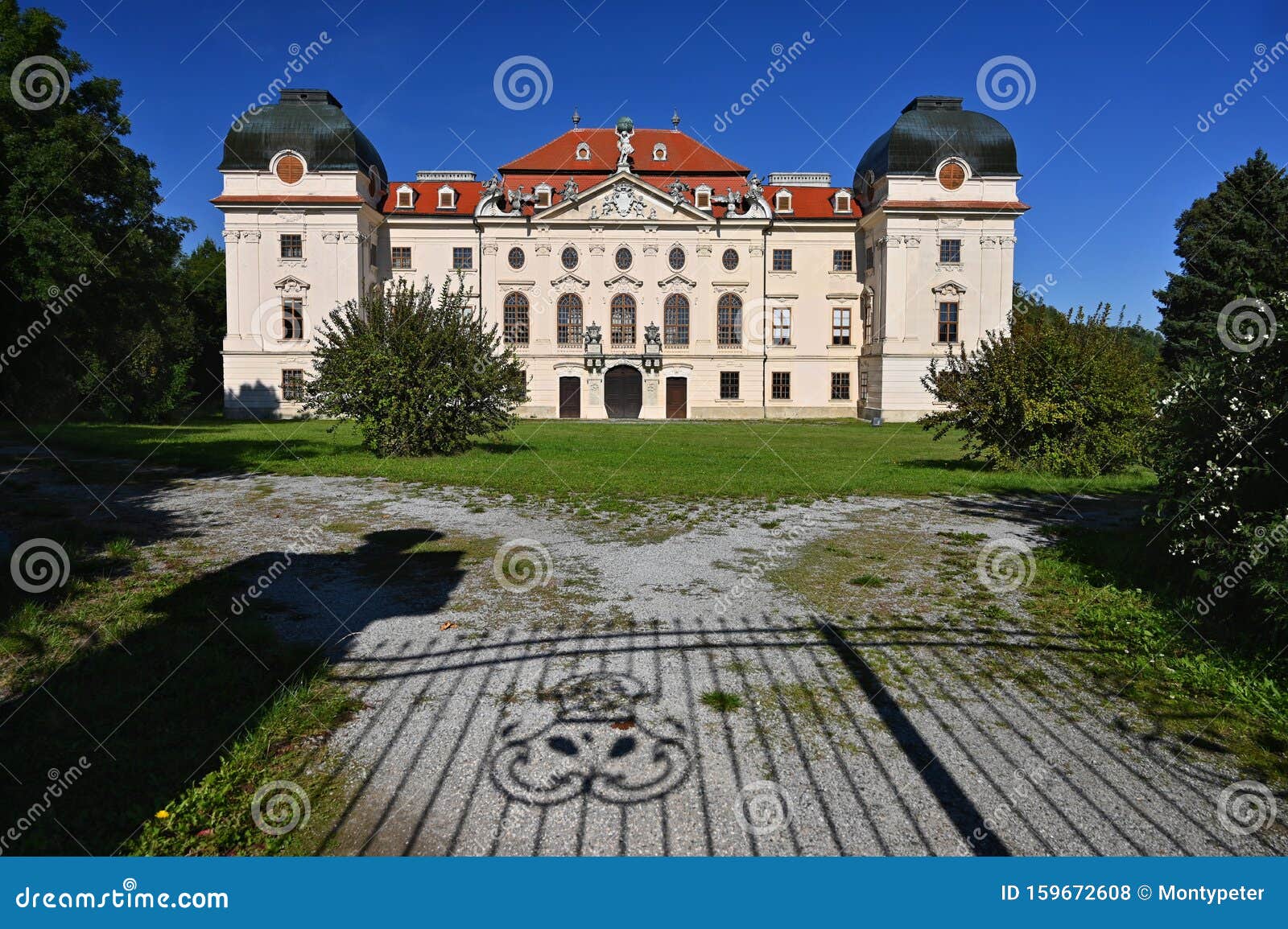 Beautiful Old Castle Riegersburg in Austria Stock Photo - Image of ...
