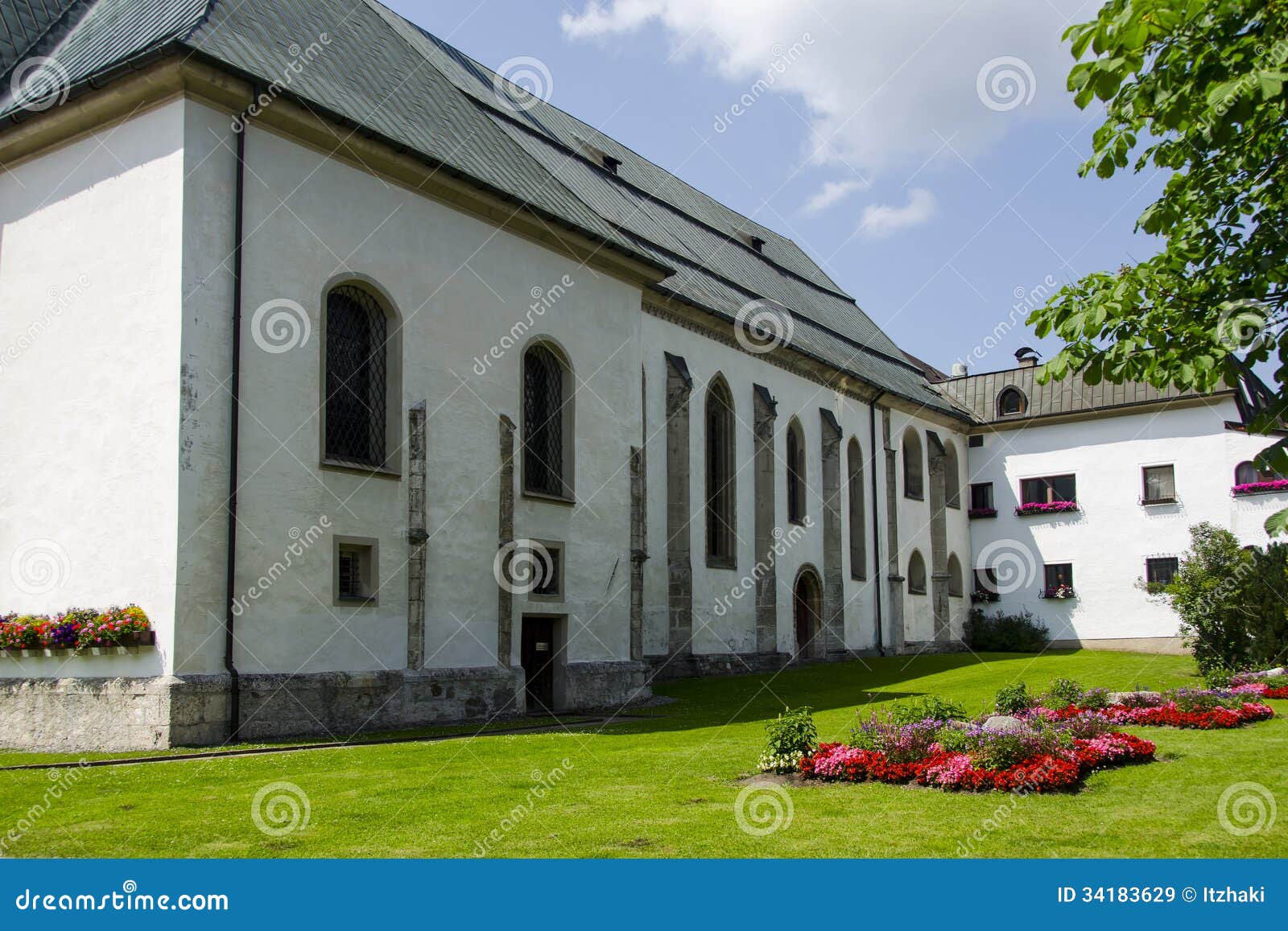 Beautiful old church stock image. Image of garden, historical - 34183629