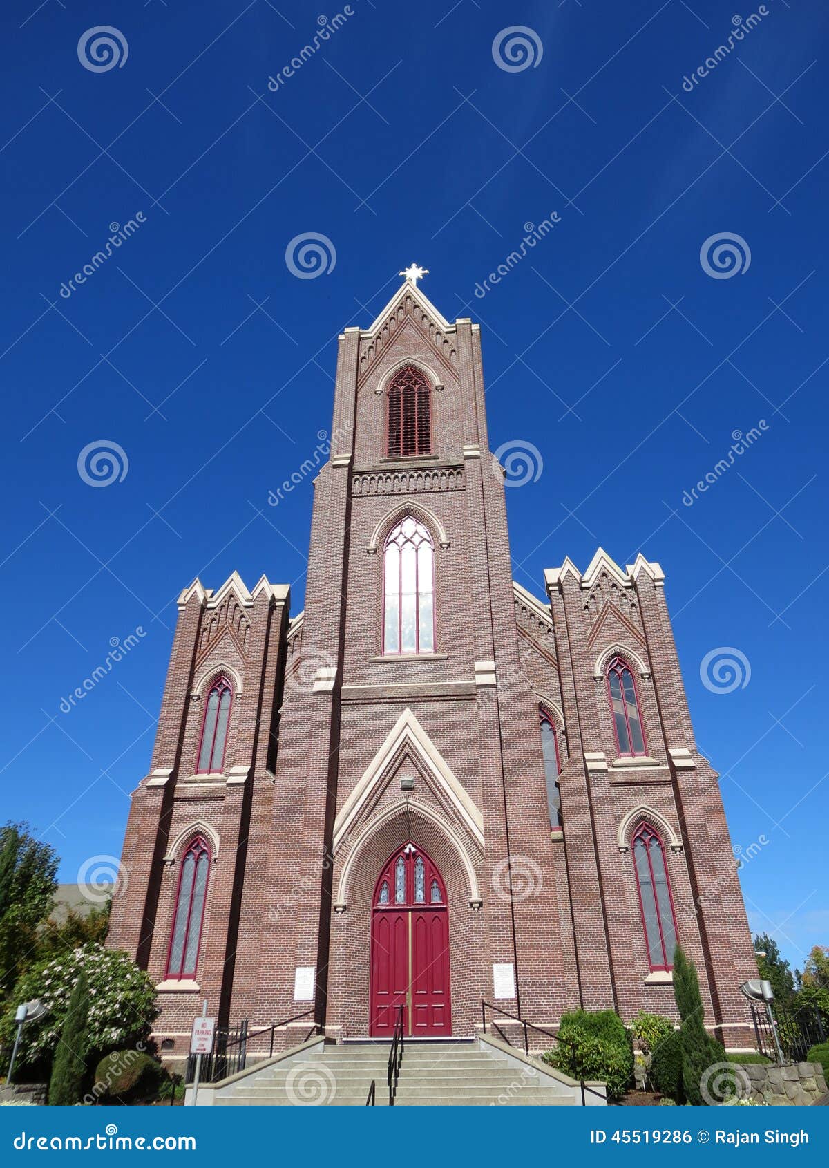 A beautiful old church stock photo. Image of church, landmark - 45519286