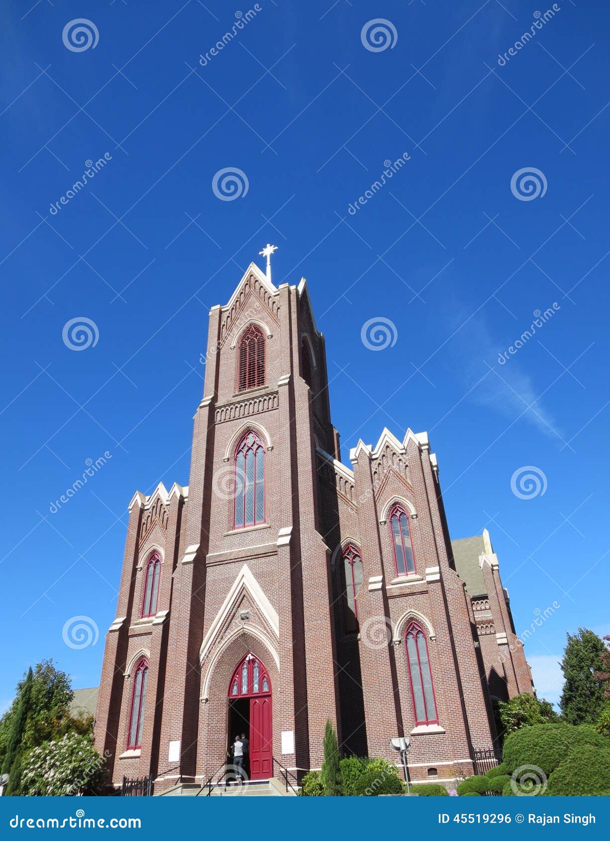 A beautiful old church stock photo. Image of architecture - 45519296
