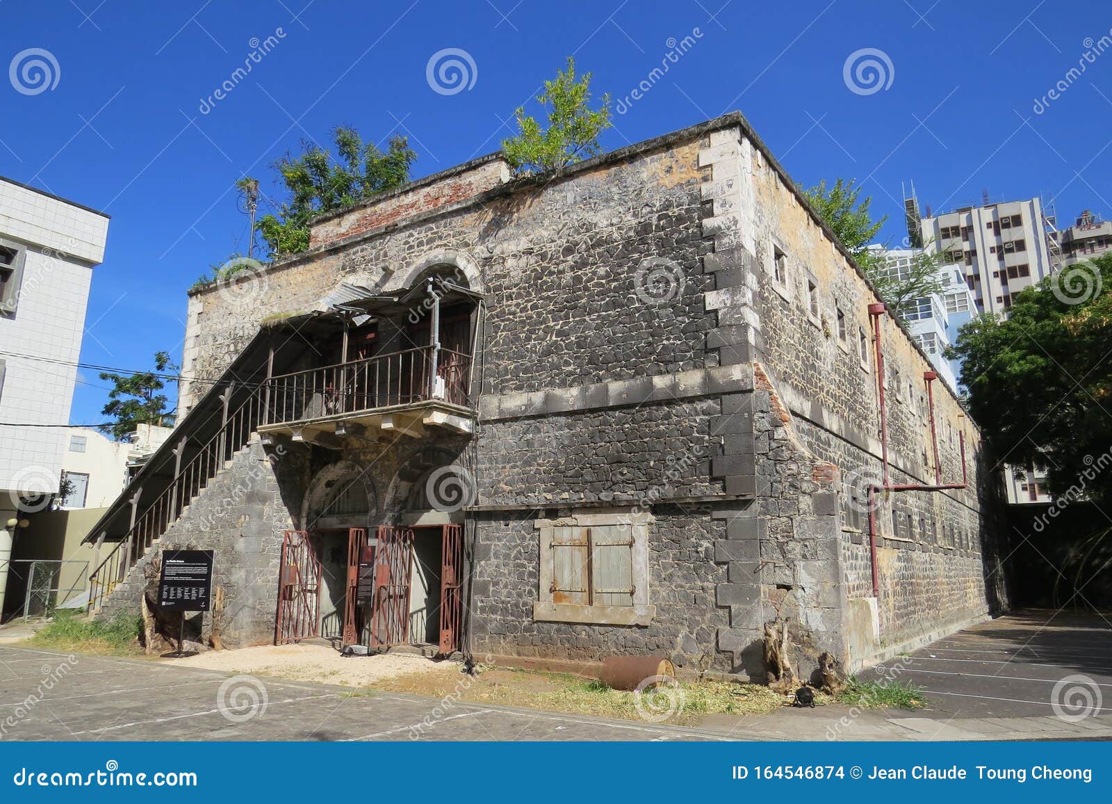 Beautiful Old Colonial Building. Old Prison. Port Louis Mauritius ... Beautiful Old Colonial Building. Old Prison. Port Louis Mauritius ...